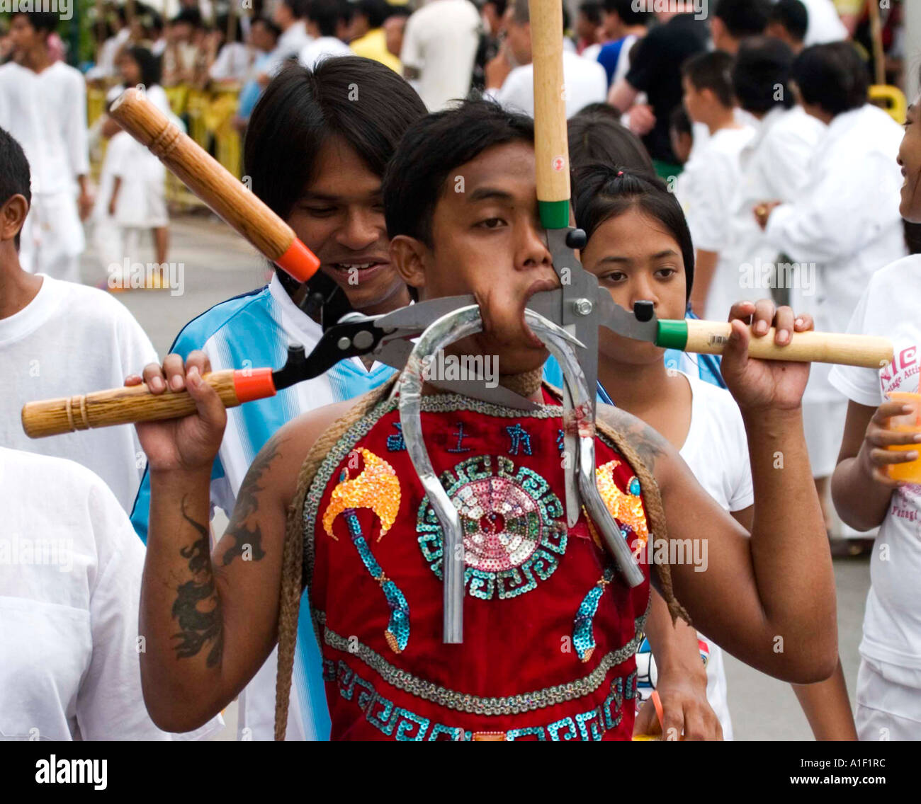 Piercing festival hi-res stock photography and images - Alamy