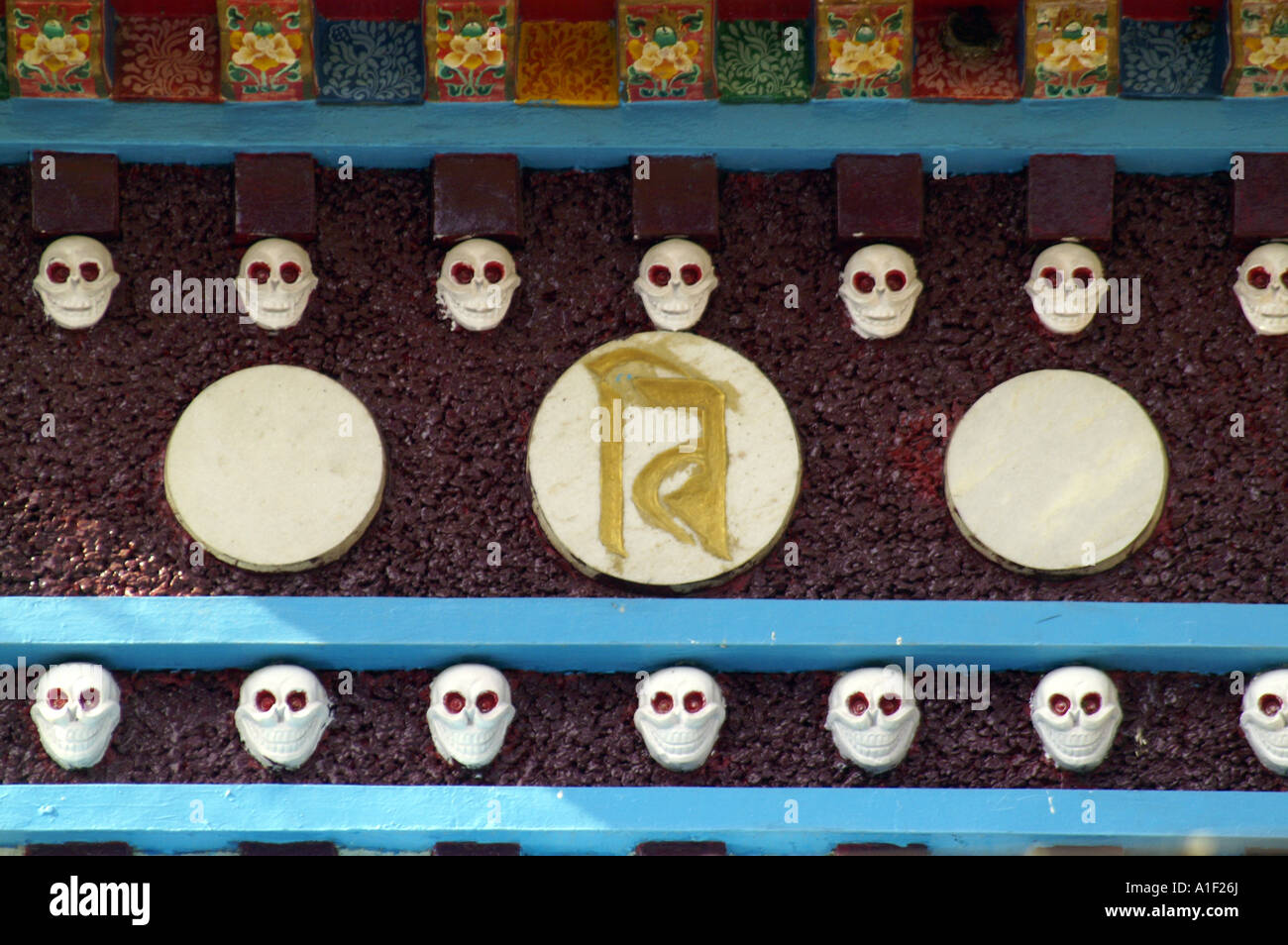 India skull face hi-res stock photography and images - Alamy