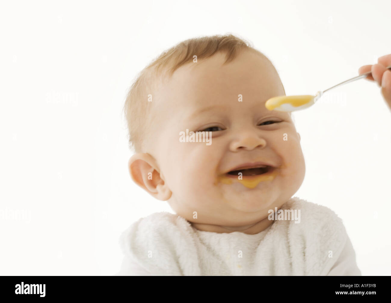 Baby boy holding out hand people hi-res stock photography and images ...