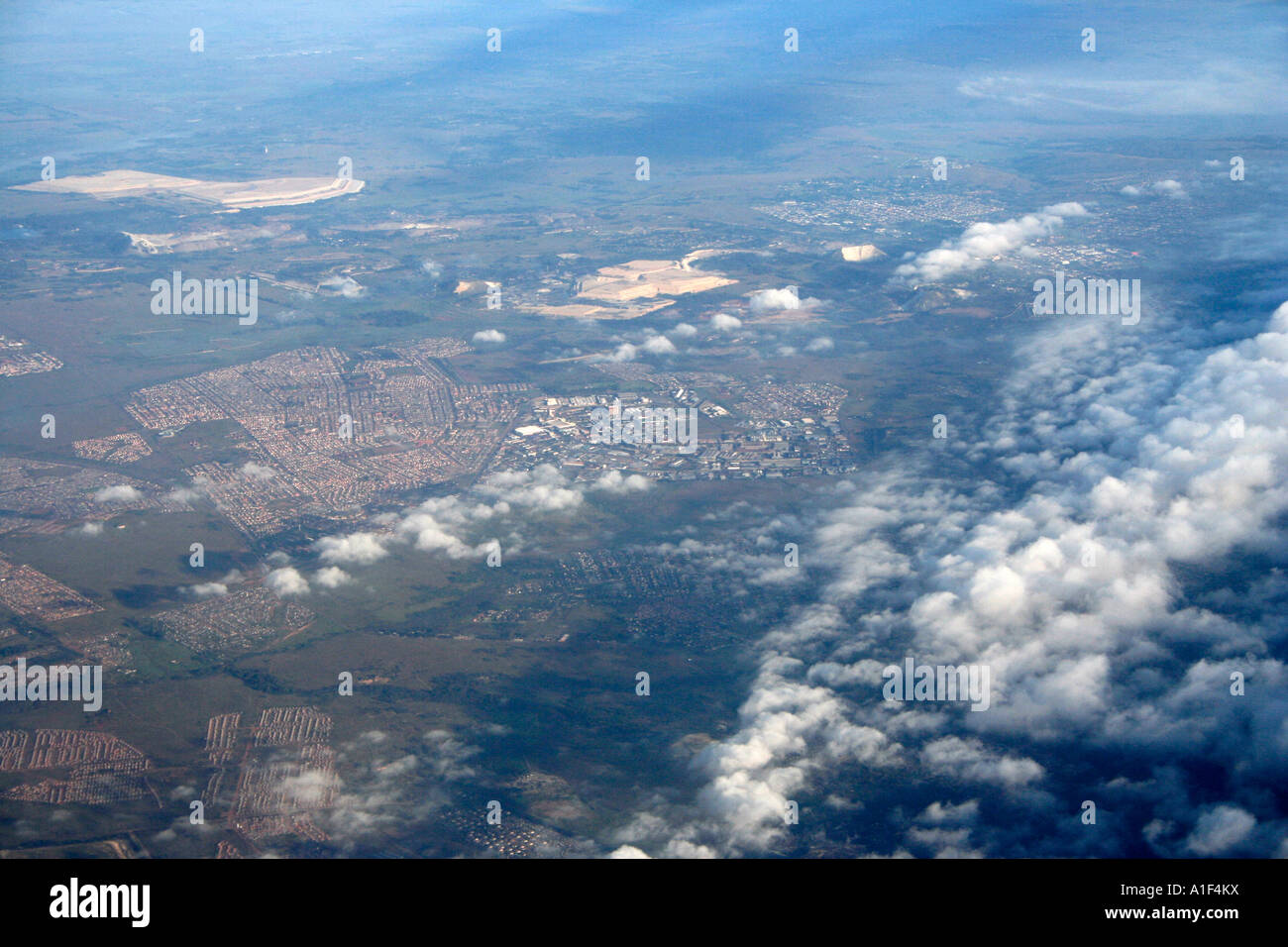 Aerial view of landscape Stock Photo - Alamy