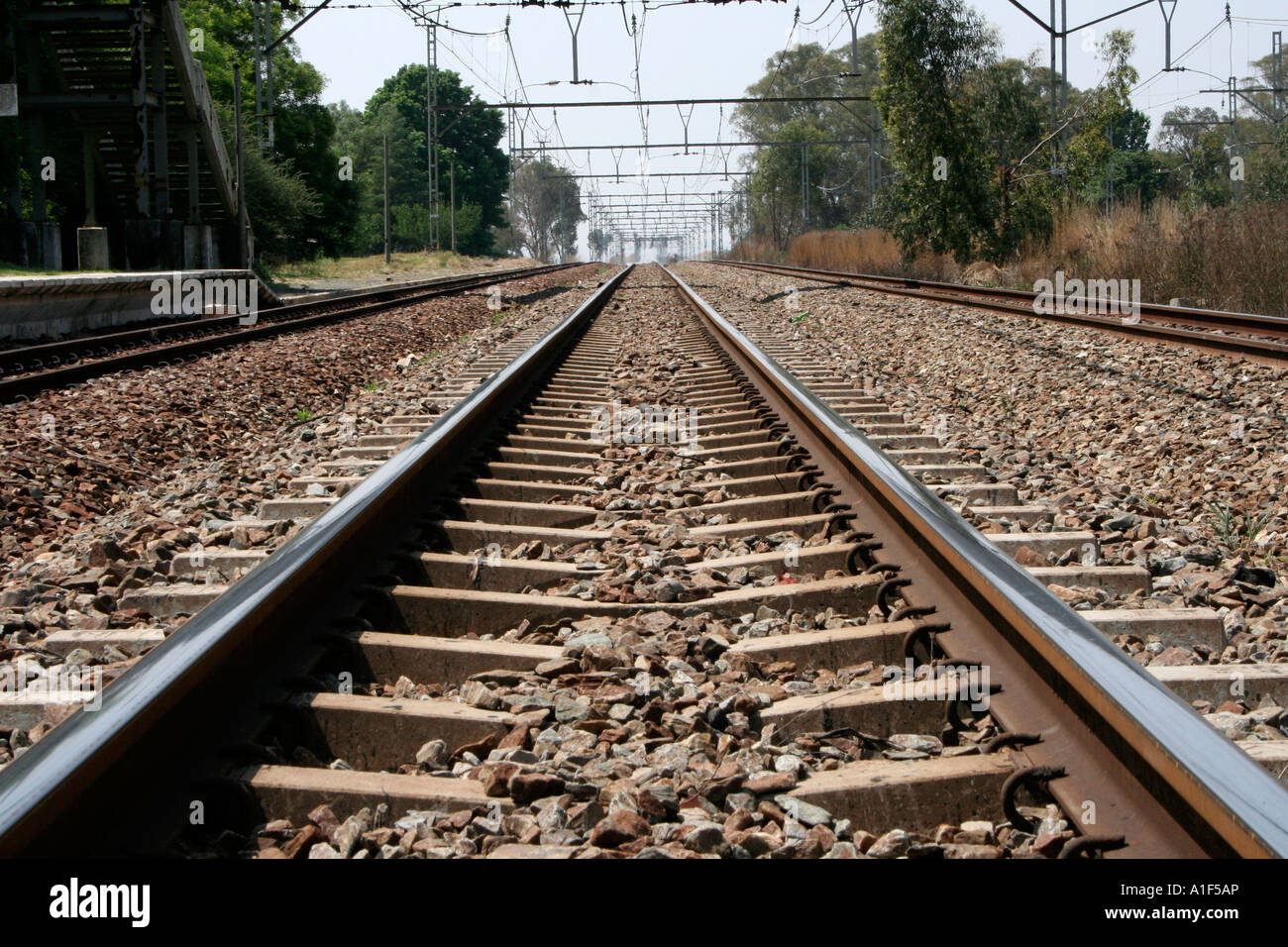 Curvy train tracks hi-res stock photography and images - Alamy