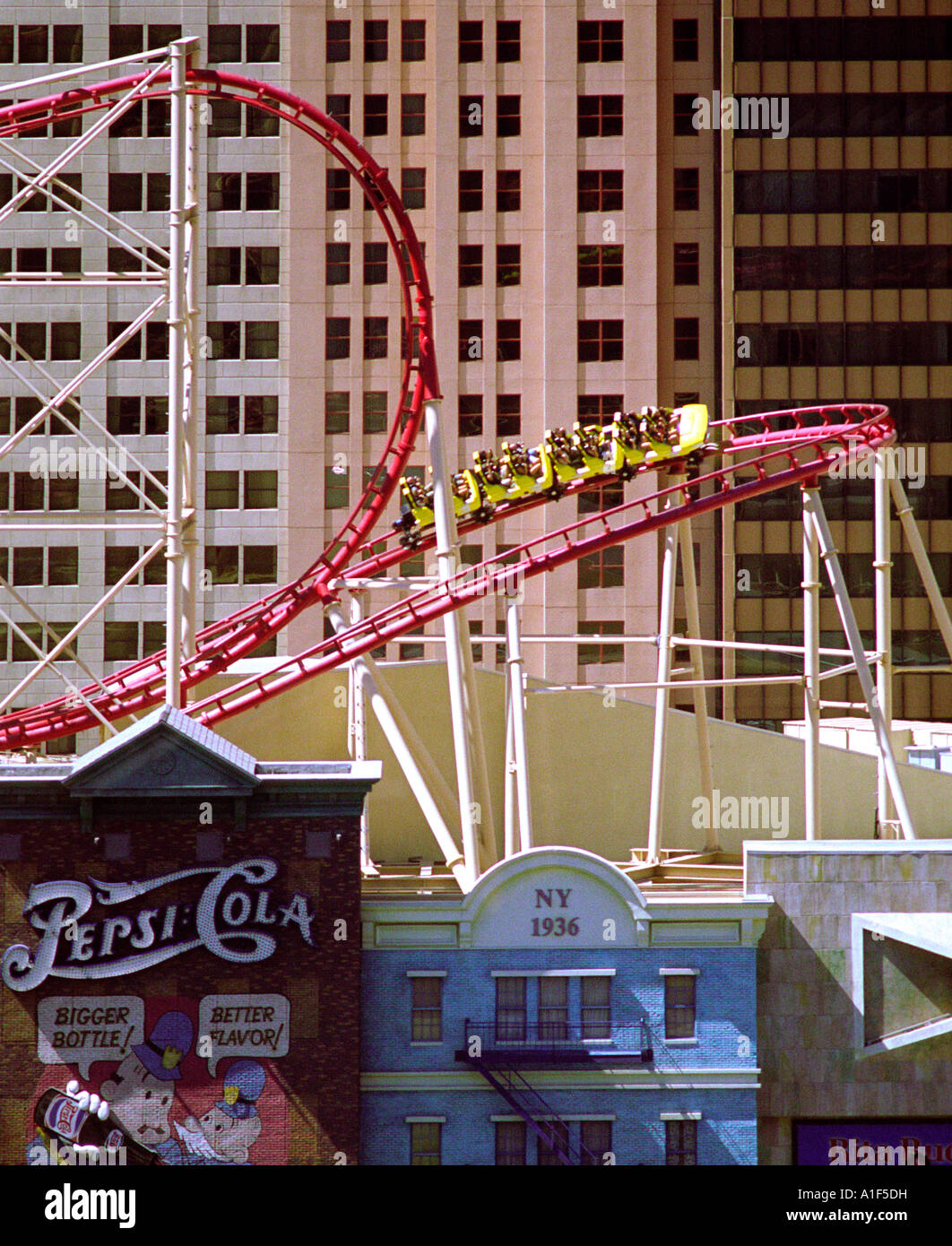 Roller coaster teens hi-res stock photography and images - Alamy