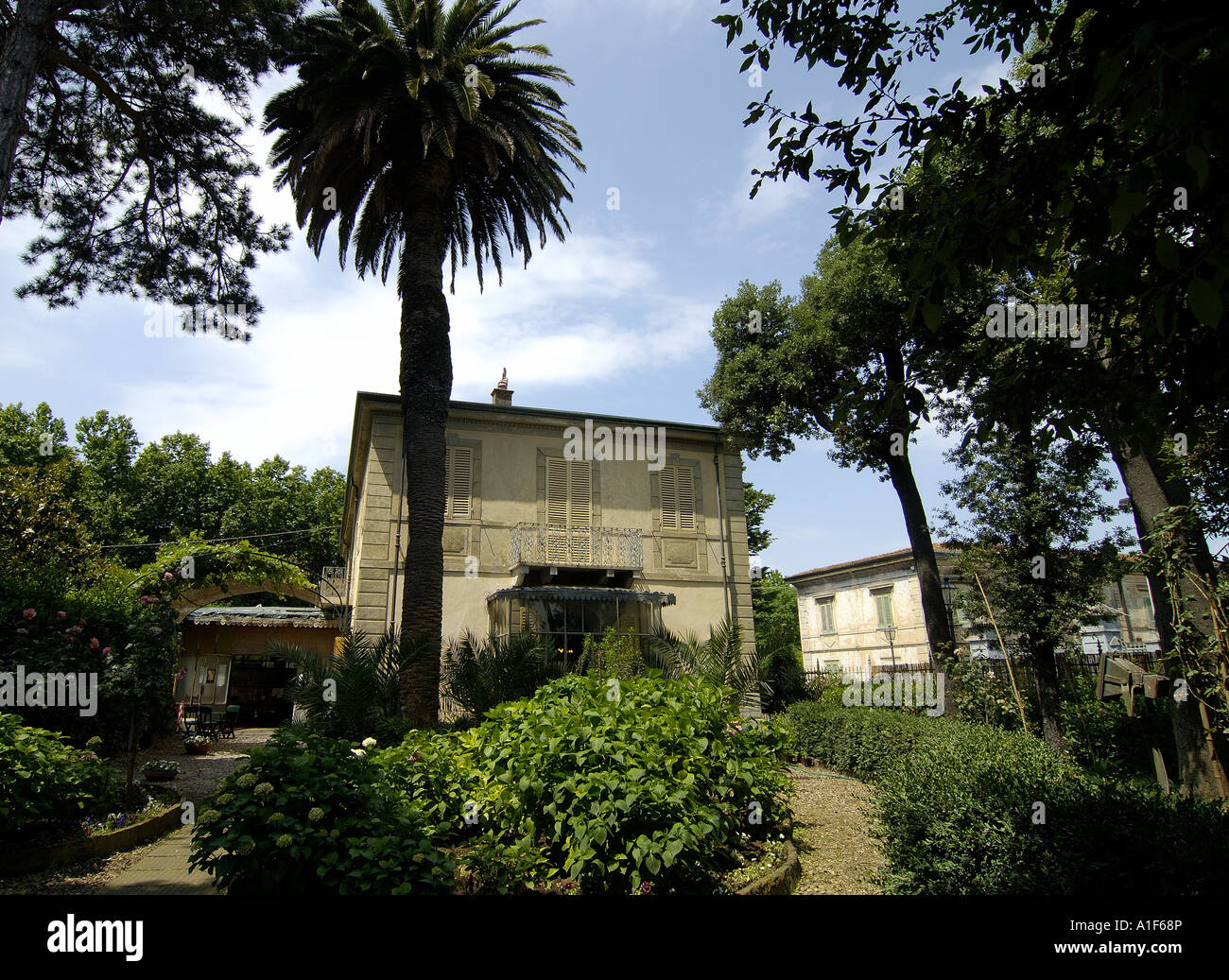 House of Giacomo Puccini Lucca Tuscany Italy Stock Photo - Alamy