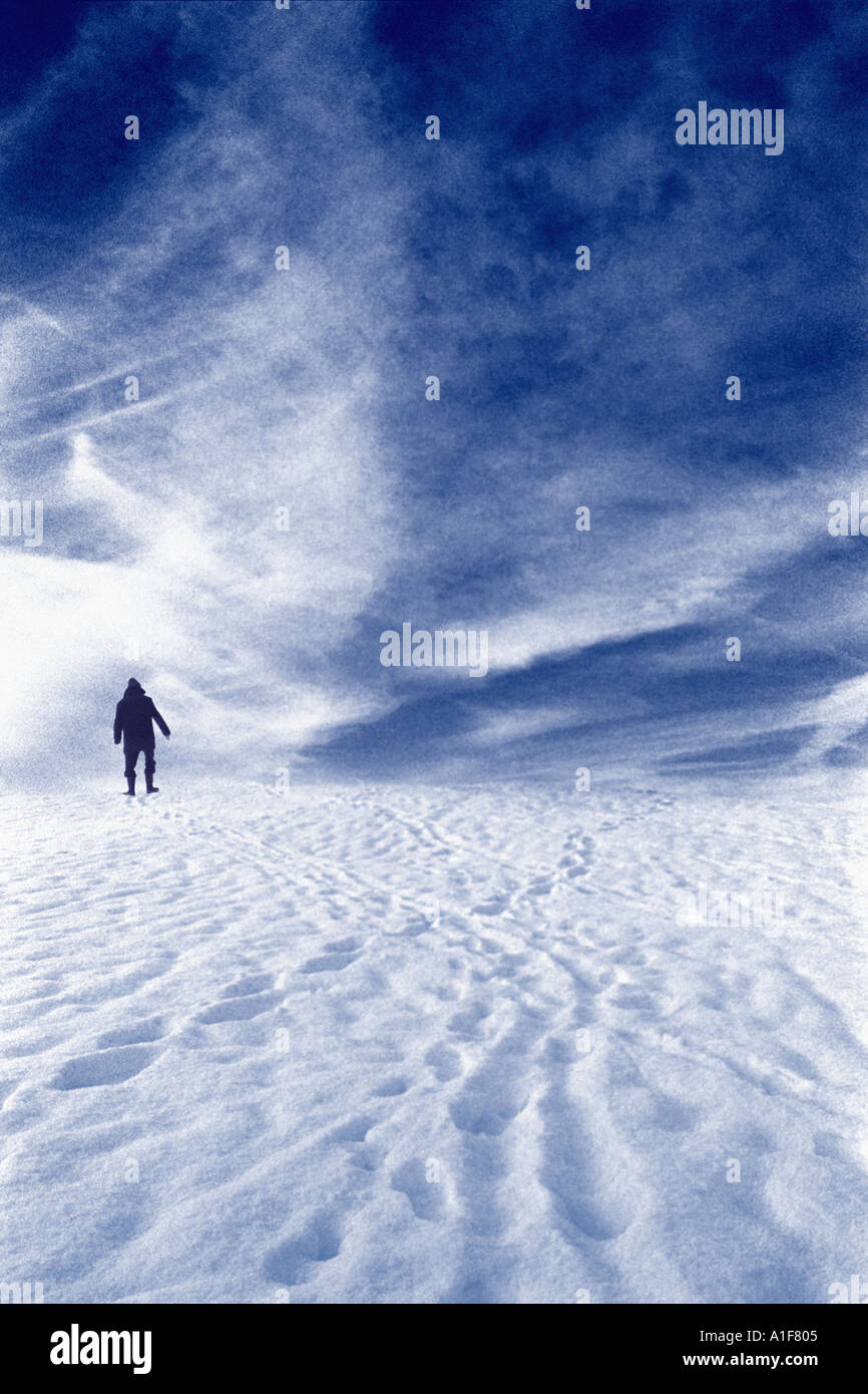 Tramping through snow hi-res stock photography and images - Alamy