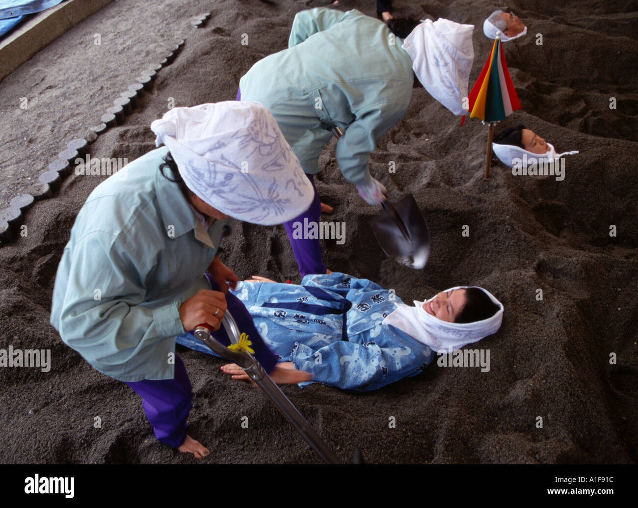 Sand bath kyushu hi-res stock photography and images - Alamy