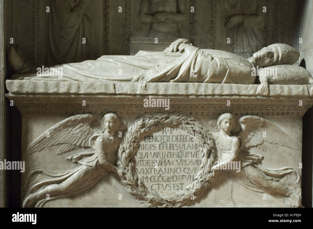 Fiesole bishop tomb trinity church hi-res stock photography and images ...