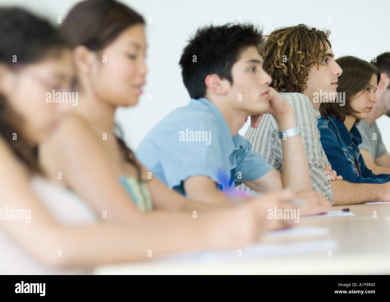 Teenage Groups In Class High Resolution Stock Photography and Images ...