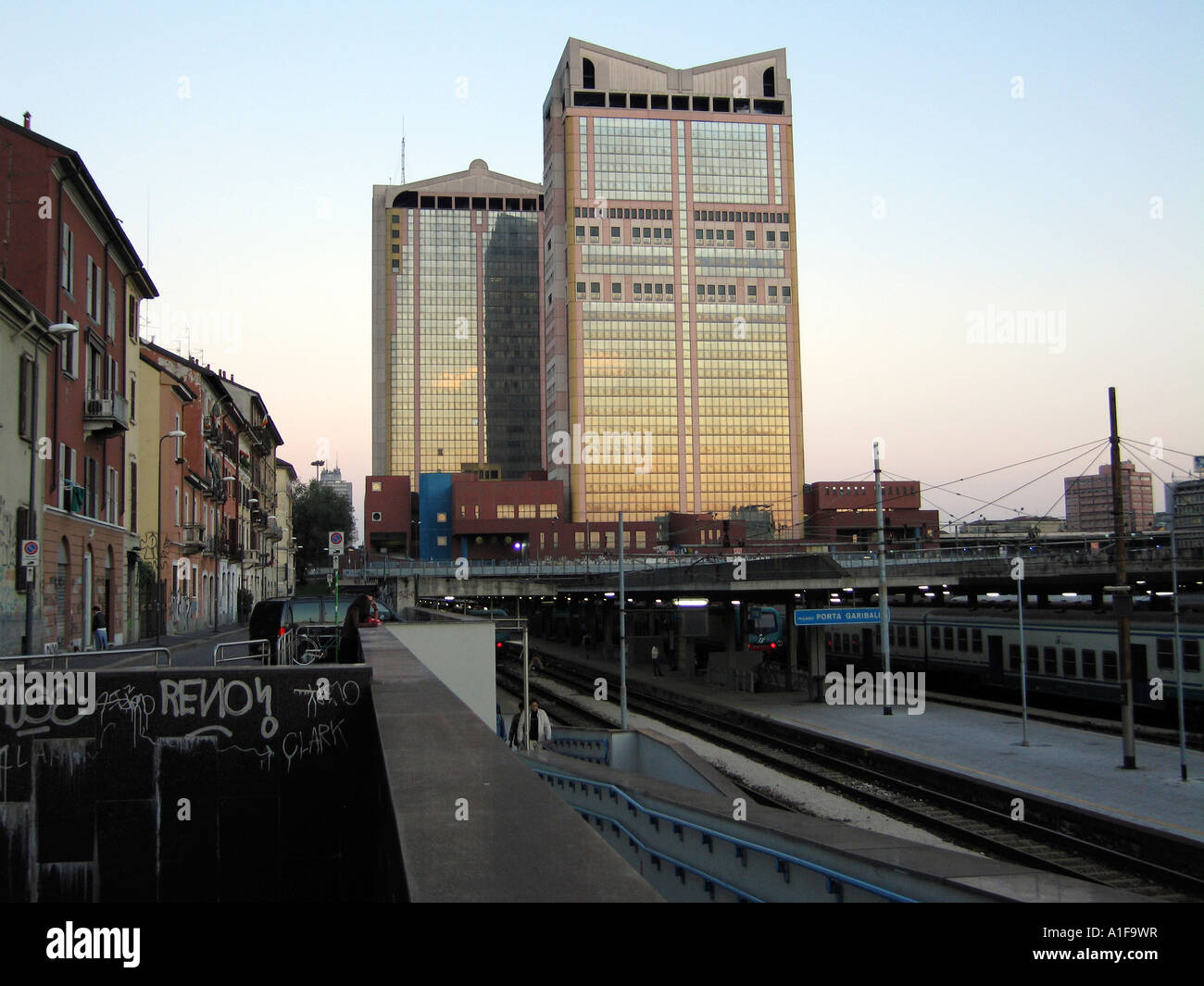 Porta garibaldi milan train station hi-res stock photography and images ...