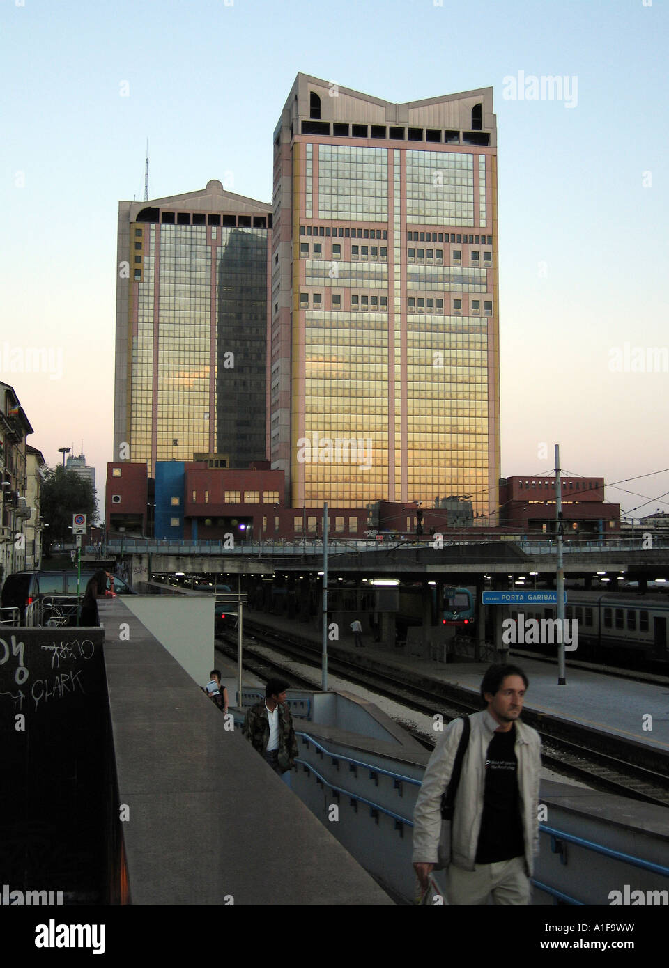 Porta Garibaldi Milan Train Station Stock Photo - Alamy