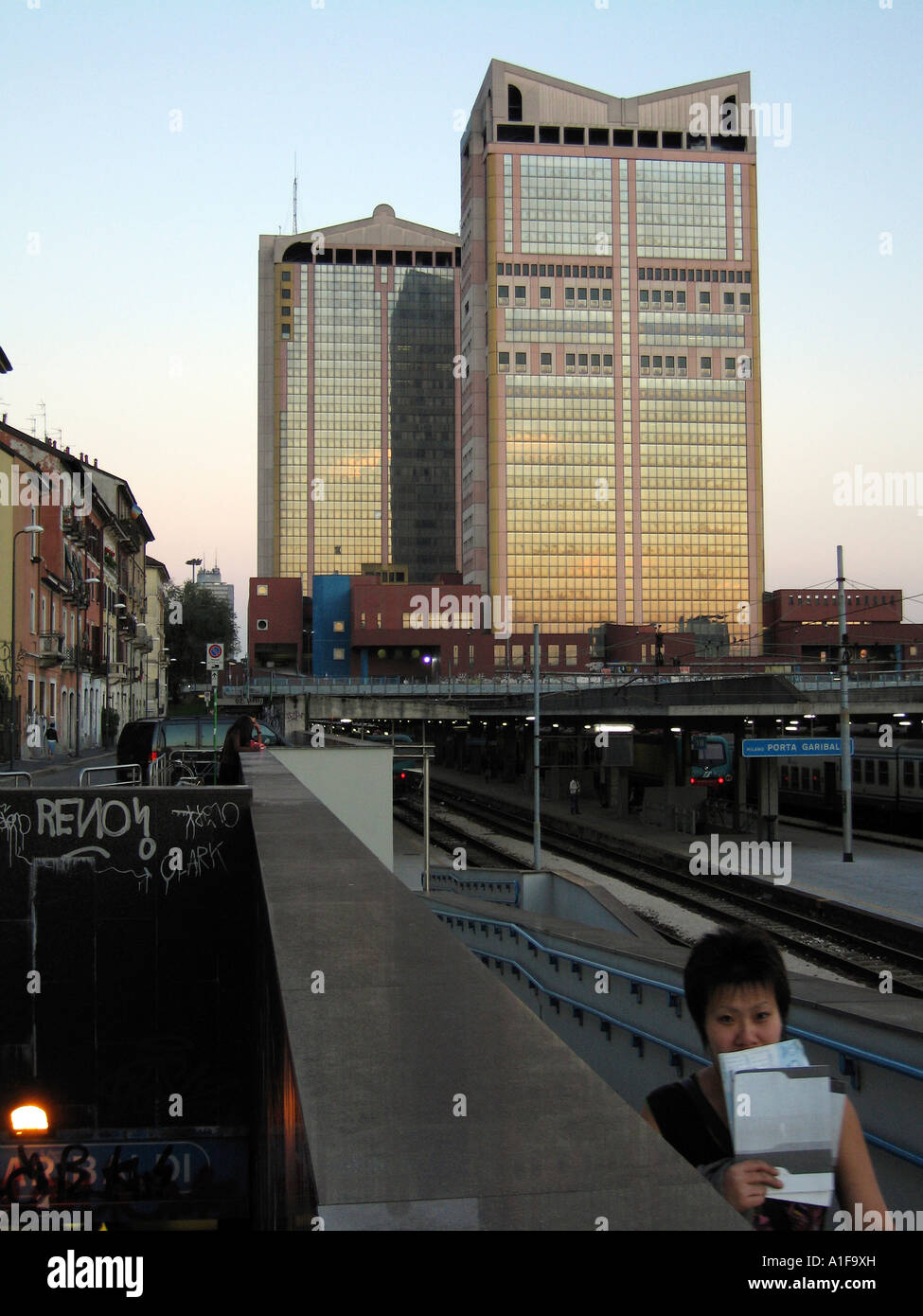 Porta Garibaldi Milan Train Station Stock Photo - Alamy