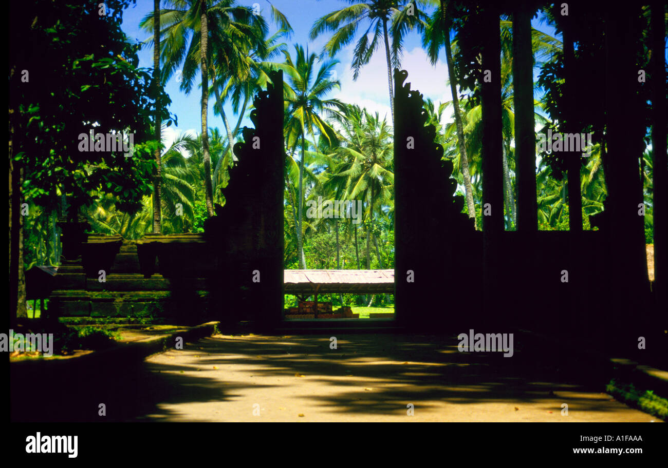 Monkey Temple Gate in Bali 2 Stock Photo - Alamy