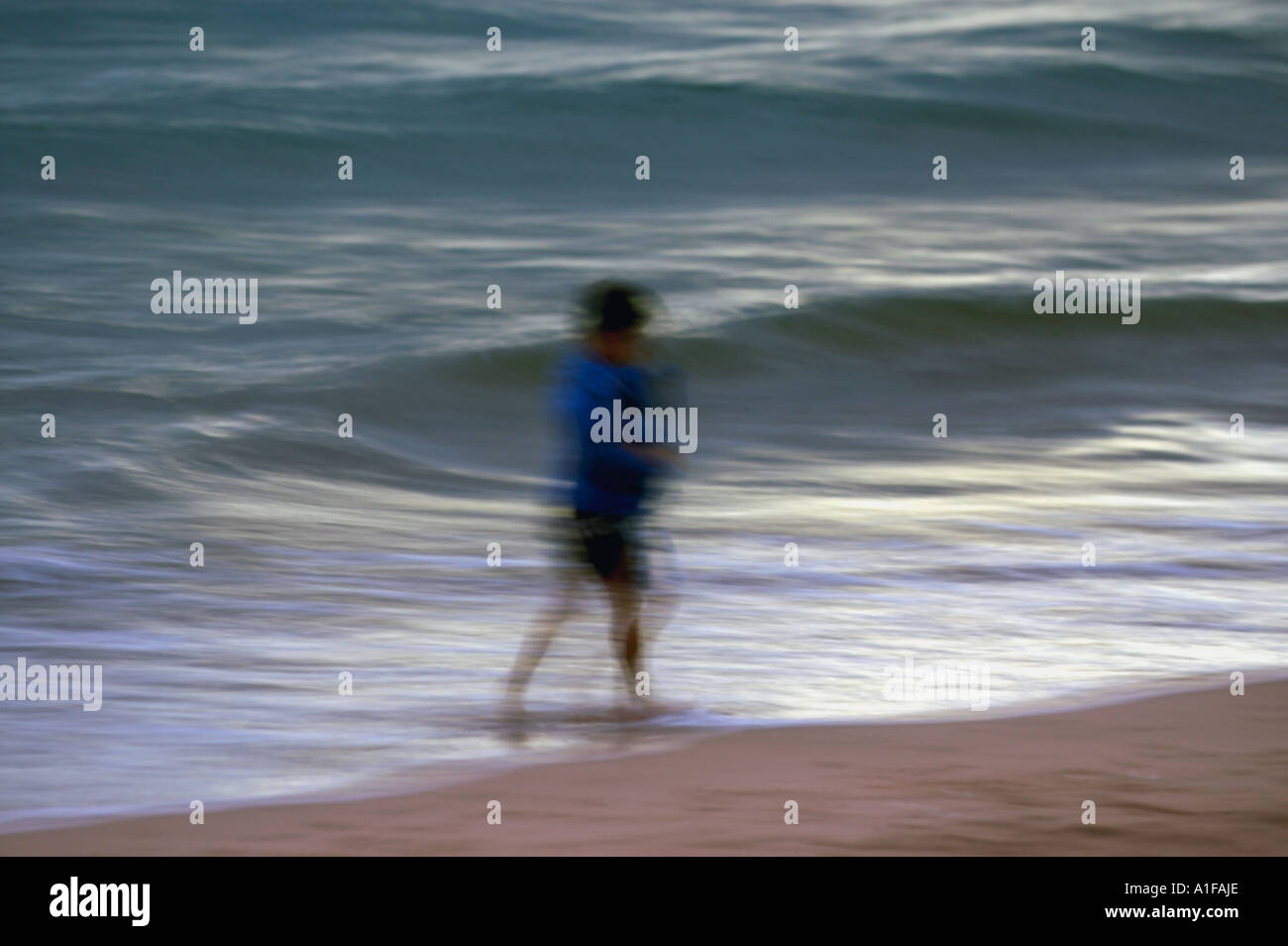 boy at beach Stock Photo - Alamy