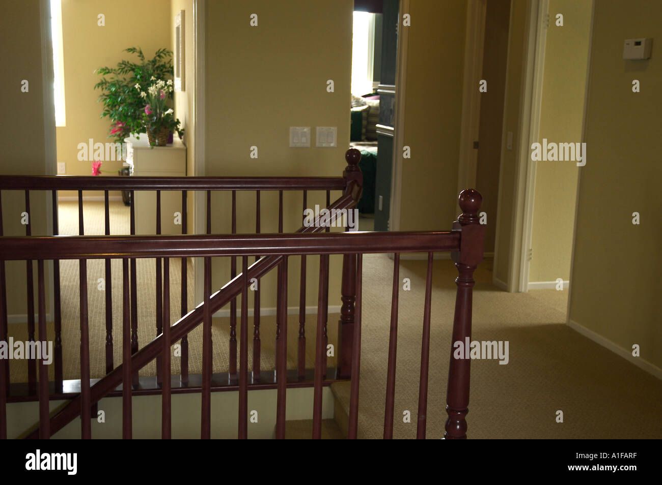 home upstairs interior Stock Photo - Alamy