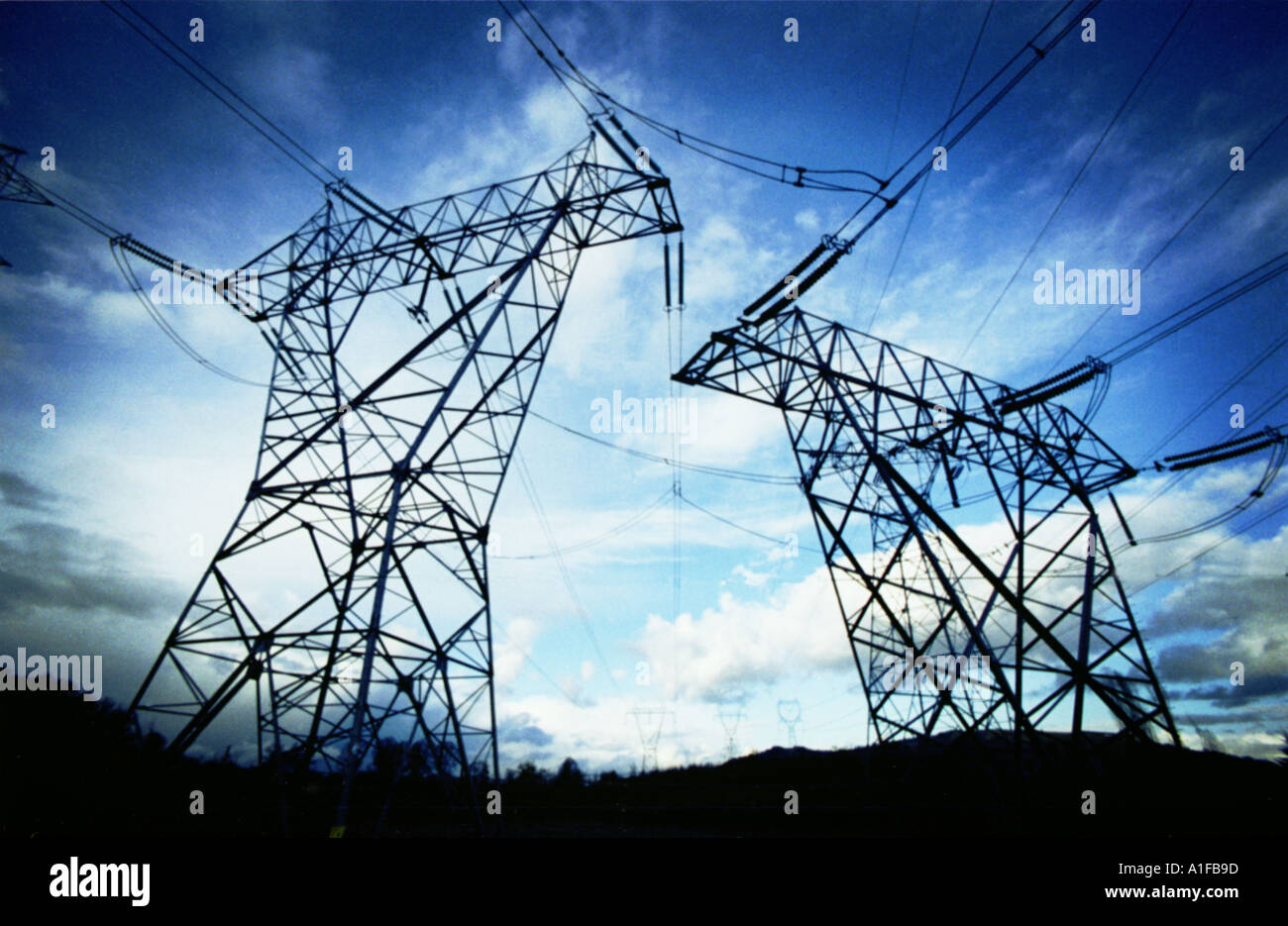 Powerpoles hi-res stock photography and images - Alamy
