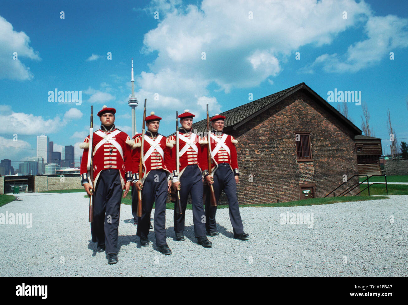 Fort york toronto soldiers hi-res stock photography and images - Alamy