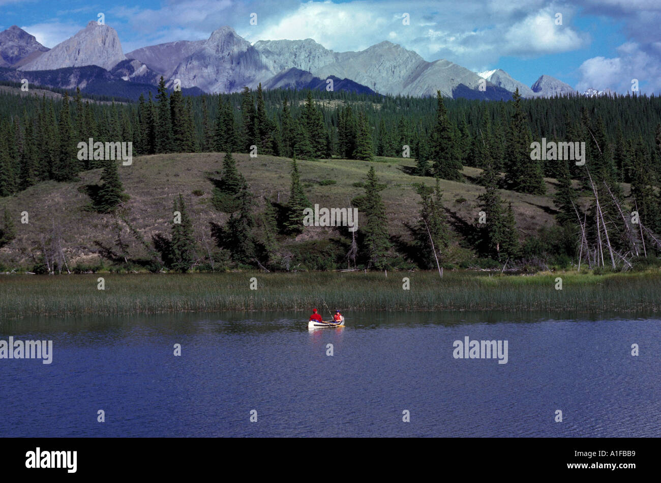 Talbot lake rocky mountains hi-res stock photography and images - Alamy