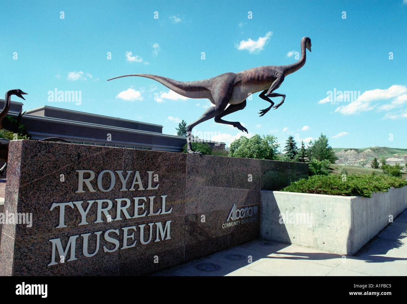 Royal Tyrrell Museum Drumheller AB Stock Photo - Alamy