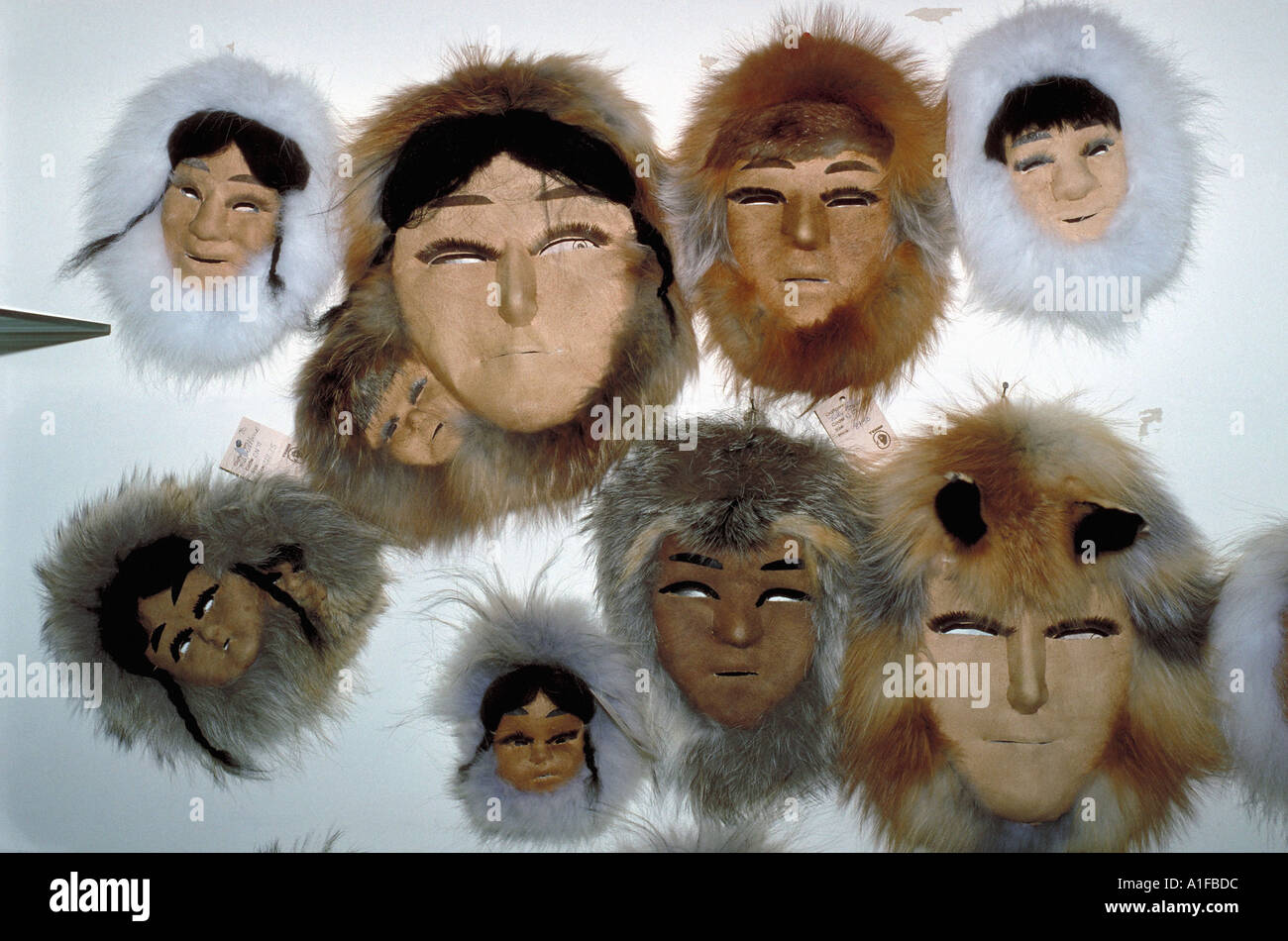 Eskimo inuit mask hi-res stock photography and images - Alamy