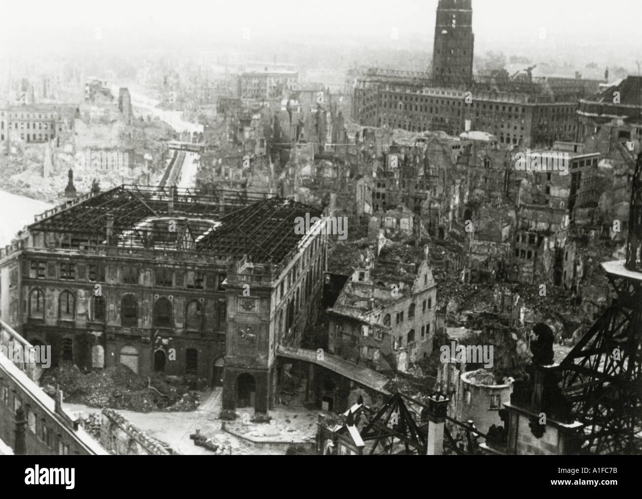 Dresden bombing 1945 hi-res stock photography and images - Alamy