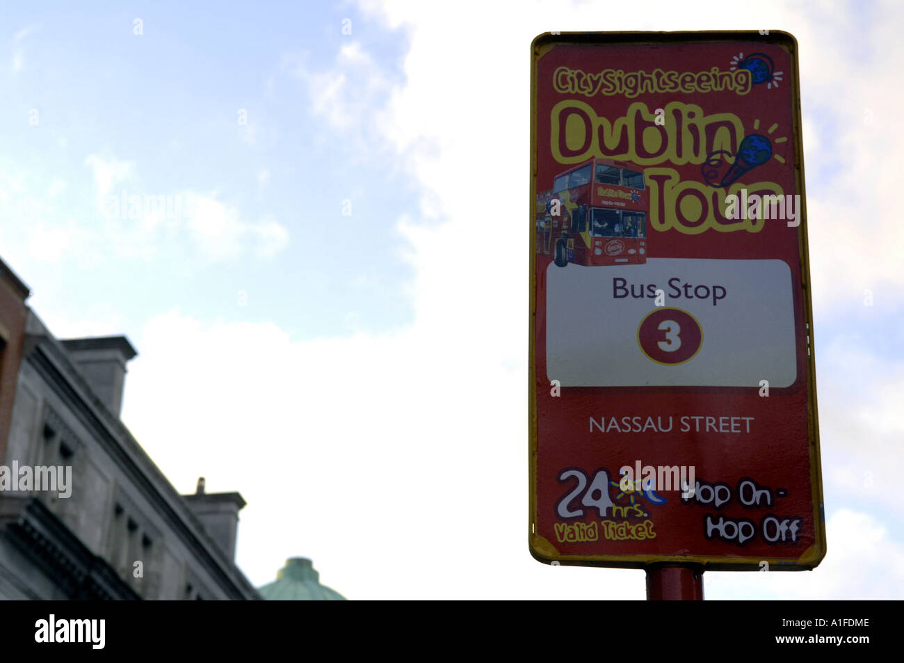 bus stop serving the community public transport blue white dublin ...