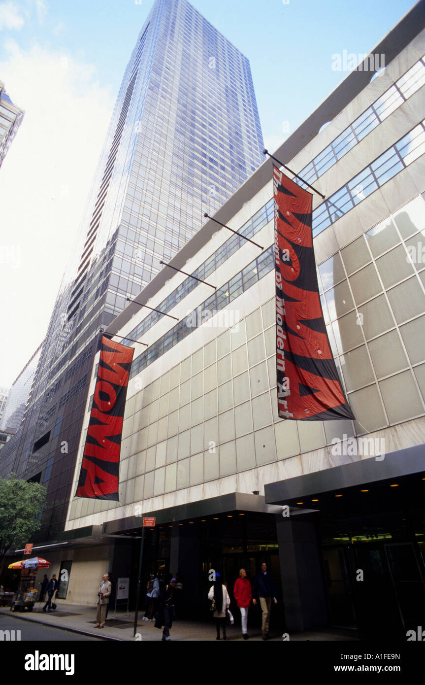MOMA Museum of Modern Art Manhattan New York USA Stock Photo - Alamy