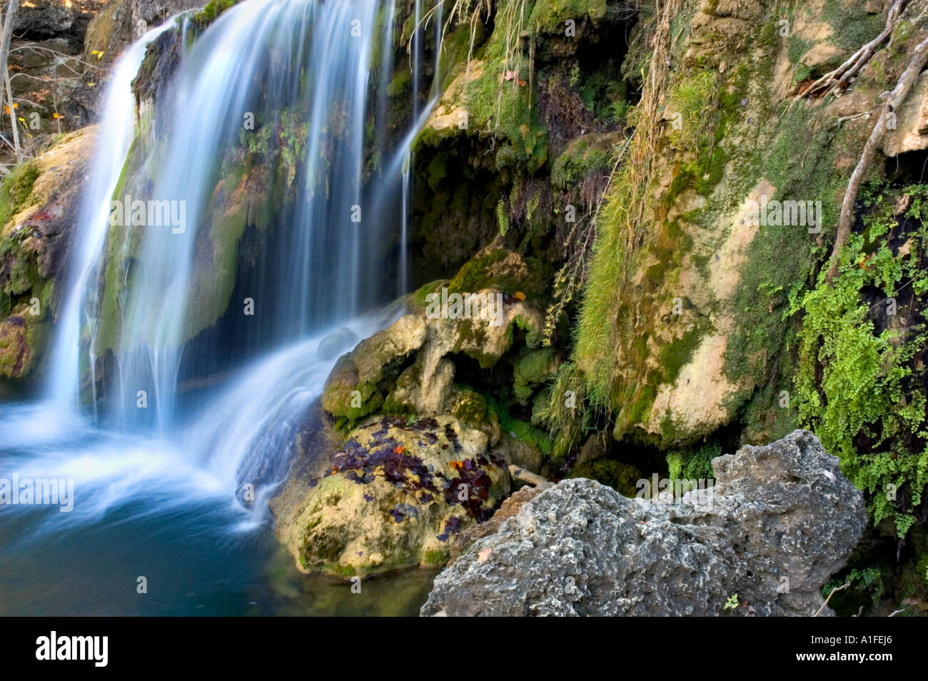 Price Falls near Ardmore in the Arbuckle mountains of southern Oklahoma ...