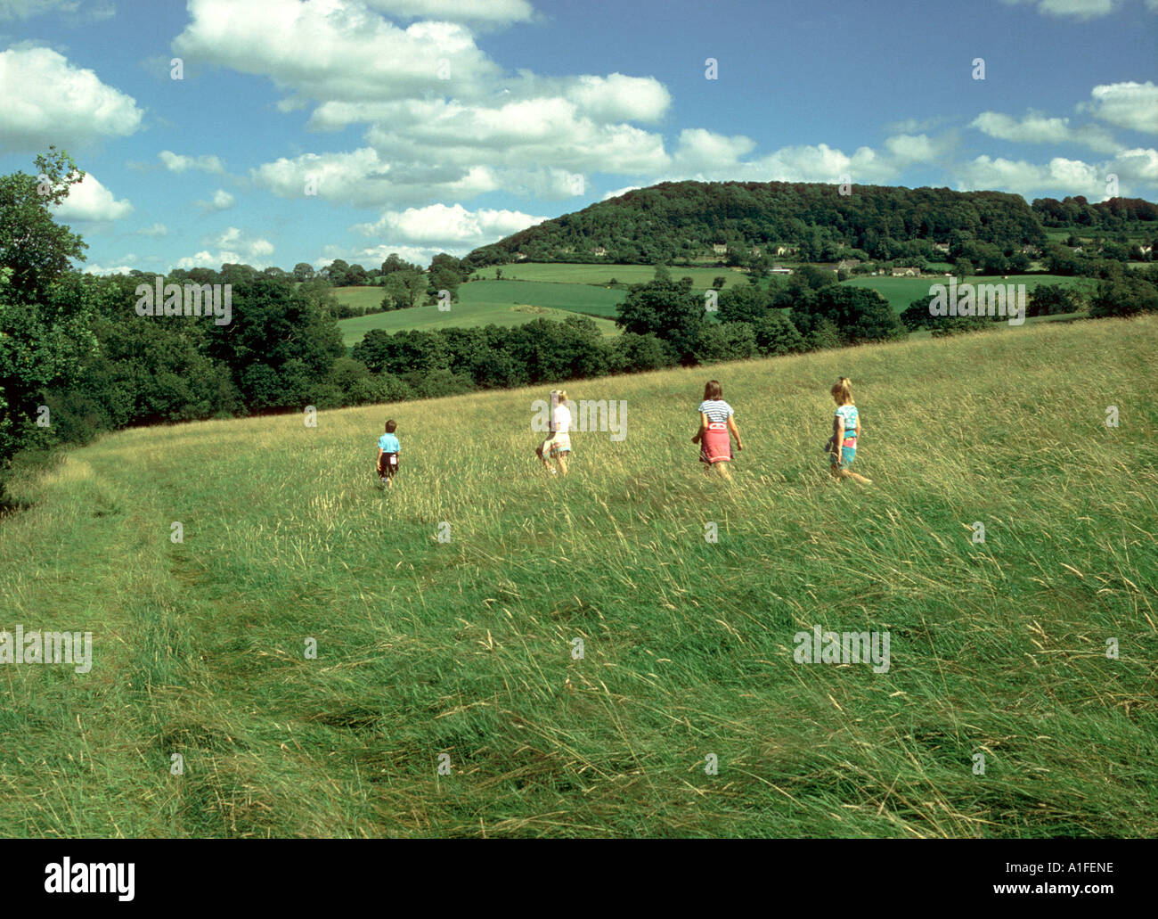 Children field hi-res stock photography and images - Alamy