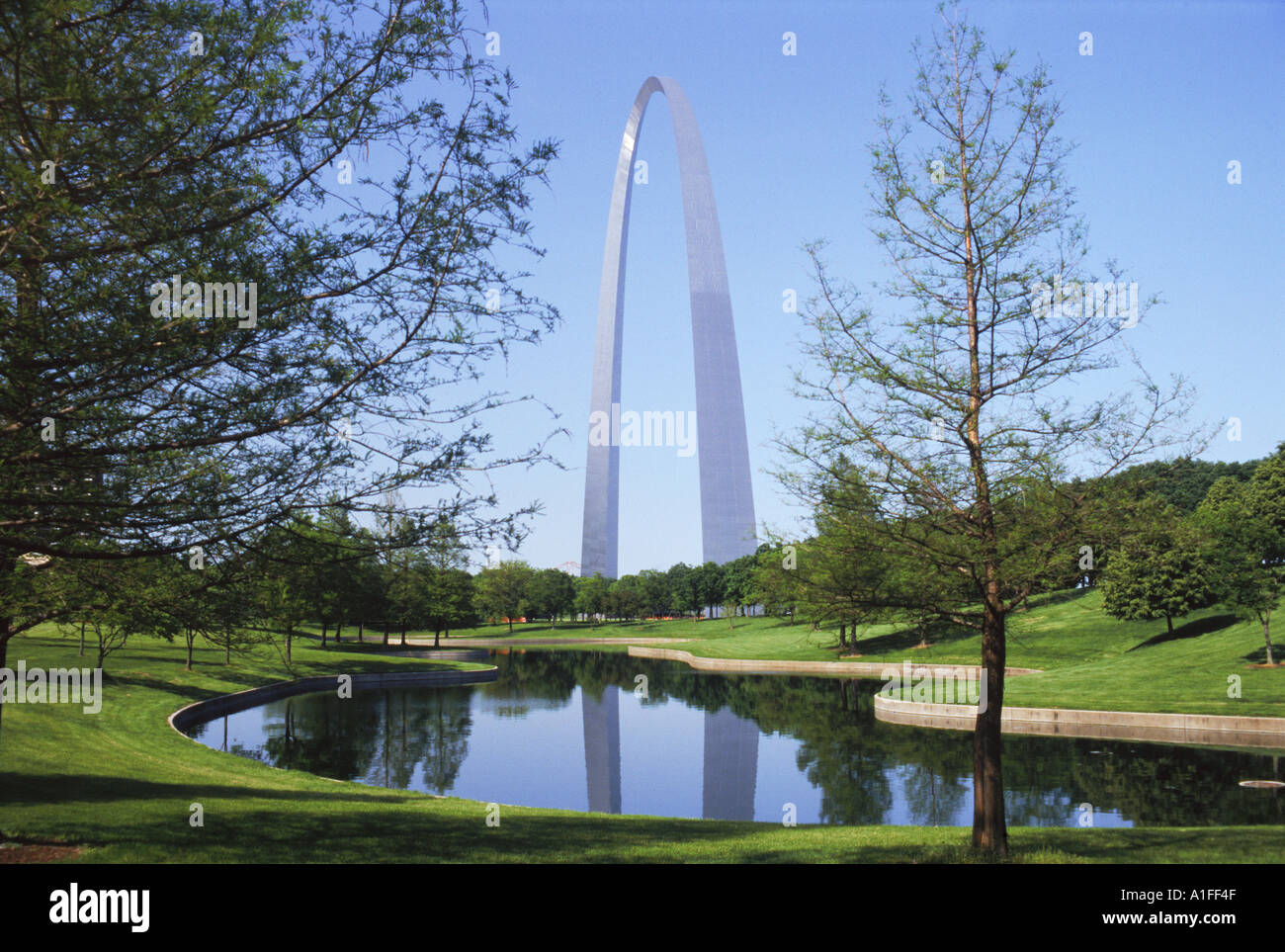 The Gateway Arch St Louis Missouri USA E J Young Stock Photo - Alamy