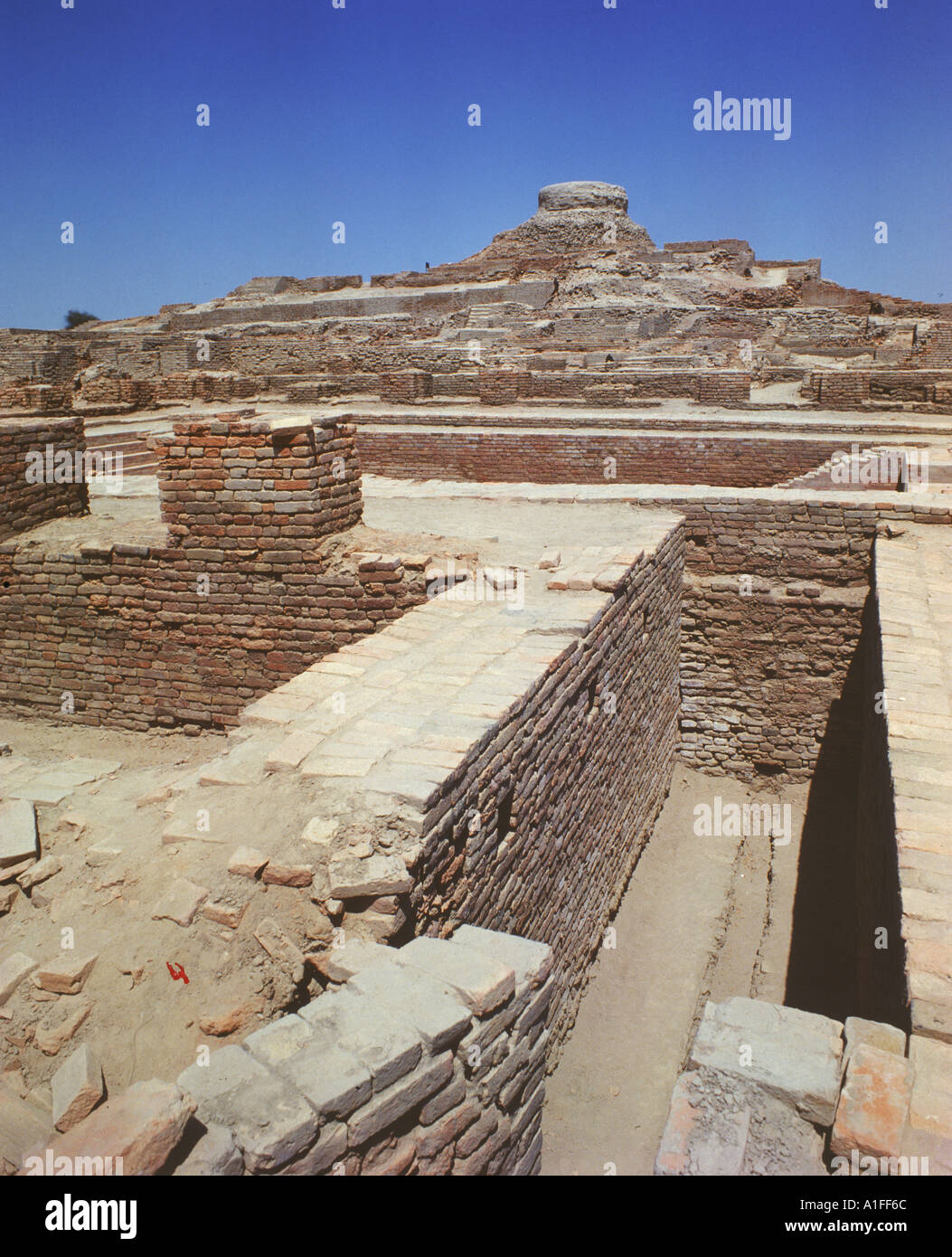 The ruins of the Indus Civilisation at Mohenjodaro Pakistan Asia ...