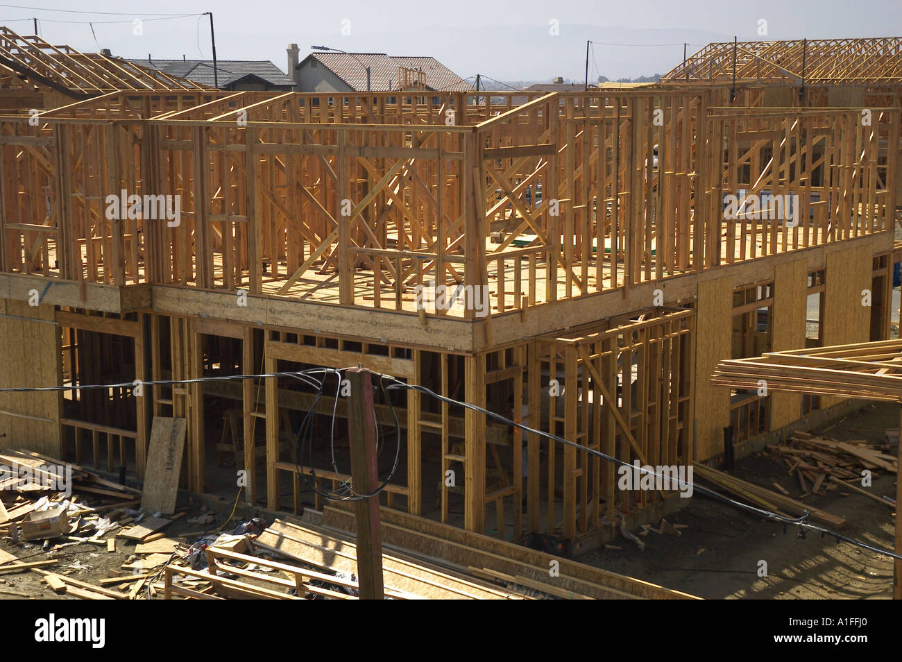 housing construction California Stock Photo - Alamy