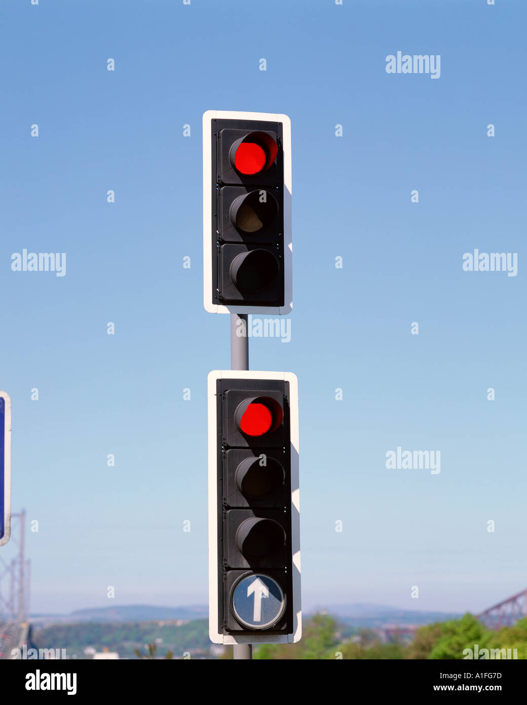Red traffic lights Stock Photo - Alamy