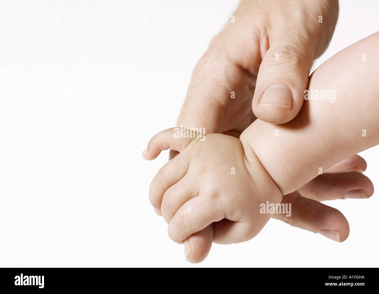 Father holds daughters hand hi-res stock photography and images - Alamy