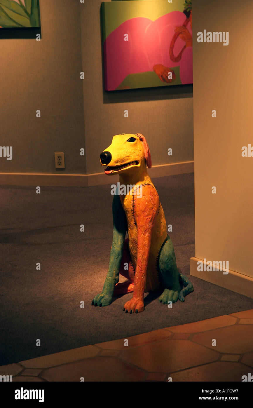 Dog in art hi-res stock photography and images - Alamy