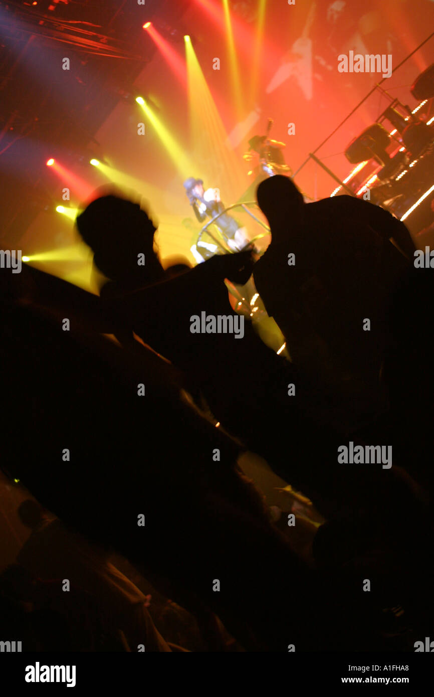 People dancing inside Coco Bango nightclub Cancun Mexico Stock Photo ...