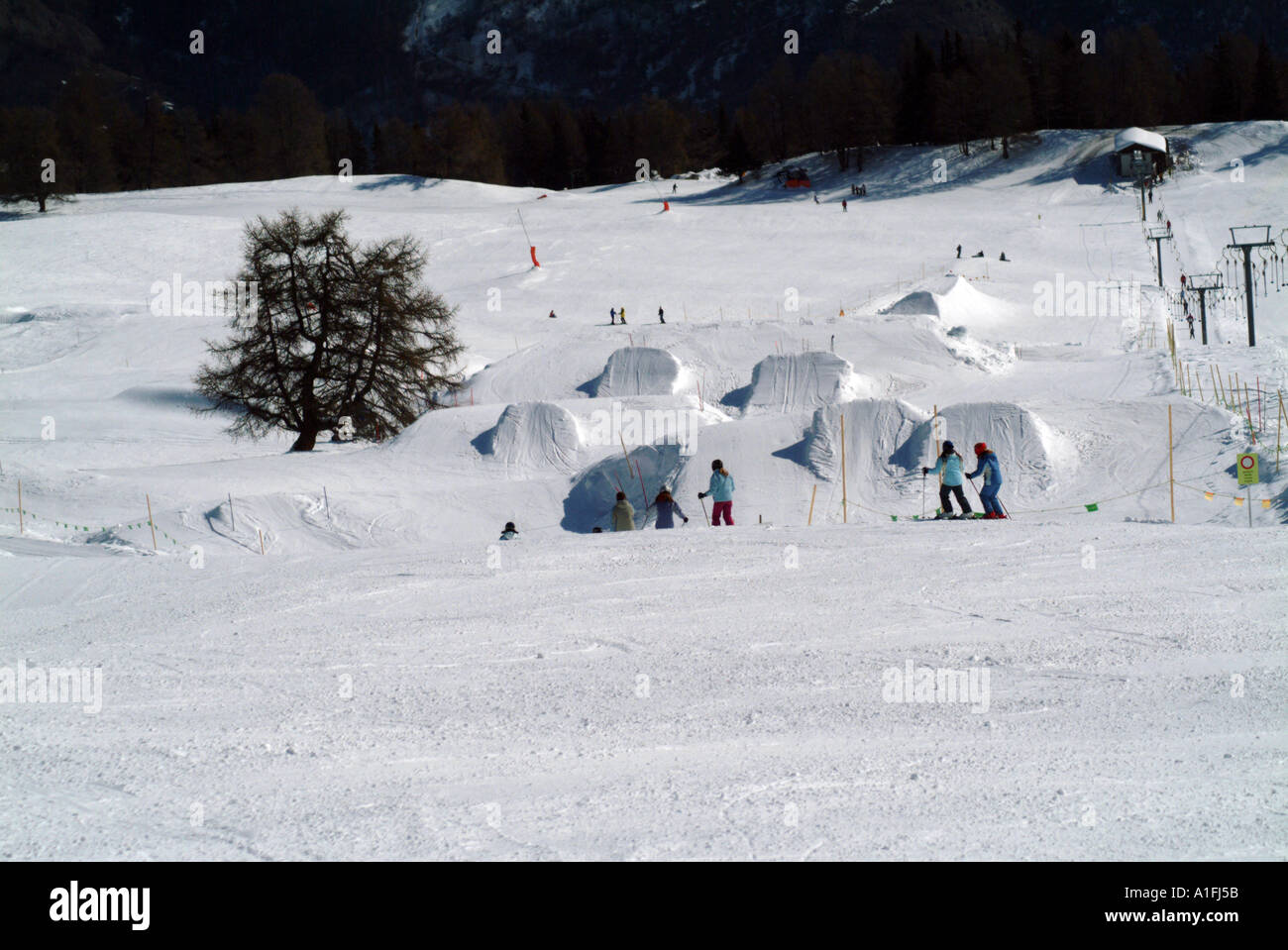 Switzerland snow tube hi-res stock photography and images - Alamy