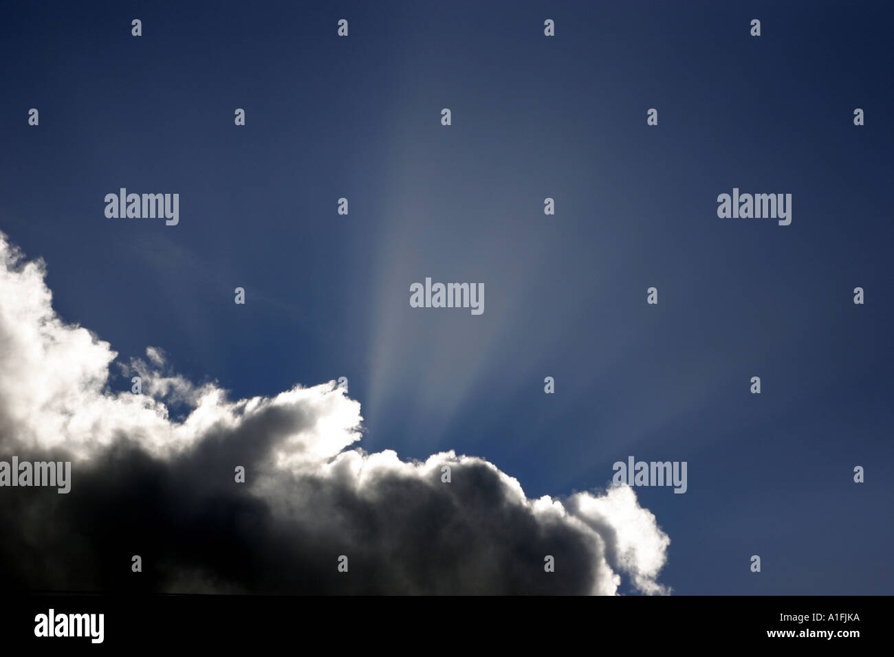 Cloud and sun Stock Photo - Alamy