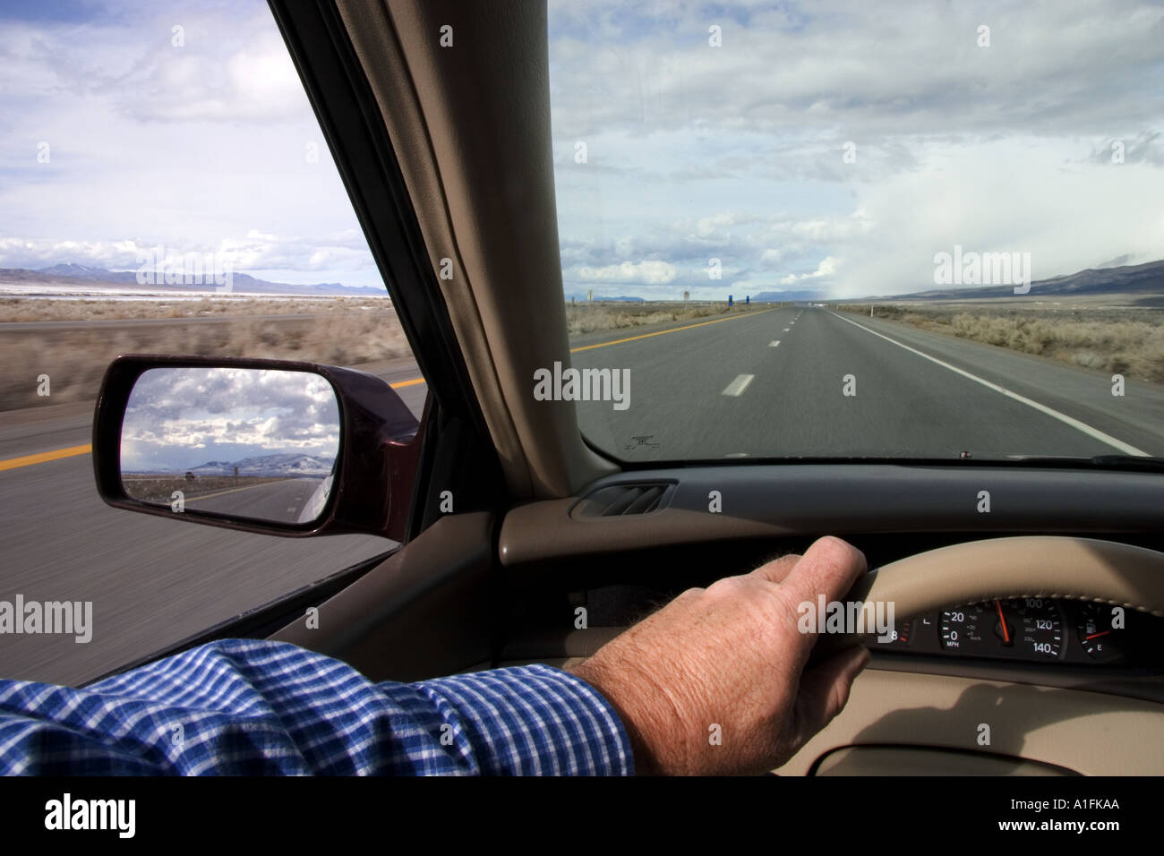 Reno highway hi-res stock photography and images - Alamy