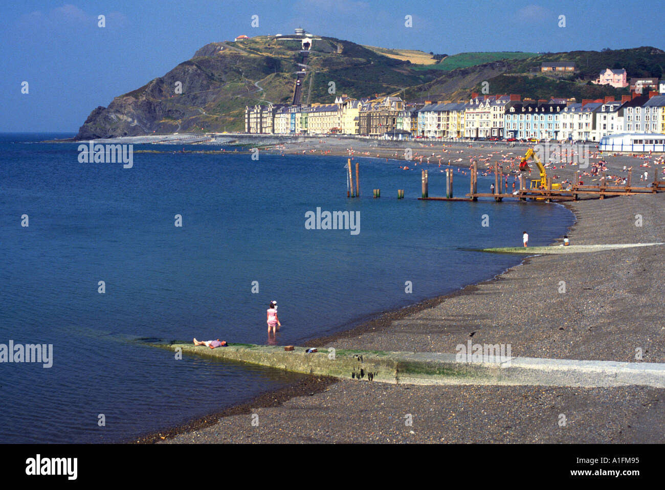 Aberystwyth seafront hi-res stock photography and images - Alamy