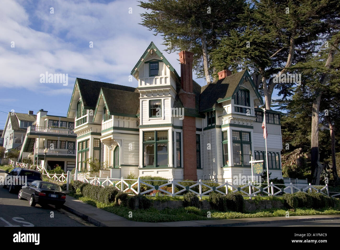 The Green Gables Inn at Monterey California Stock Photo - Alamy