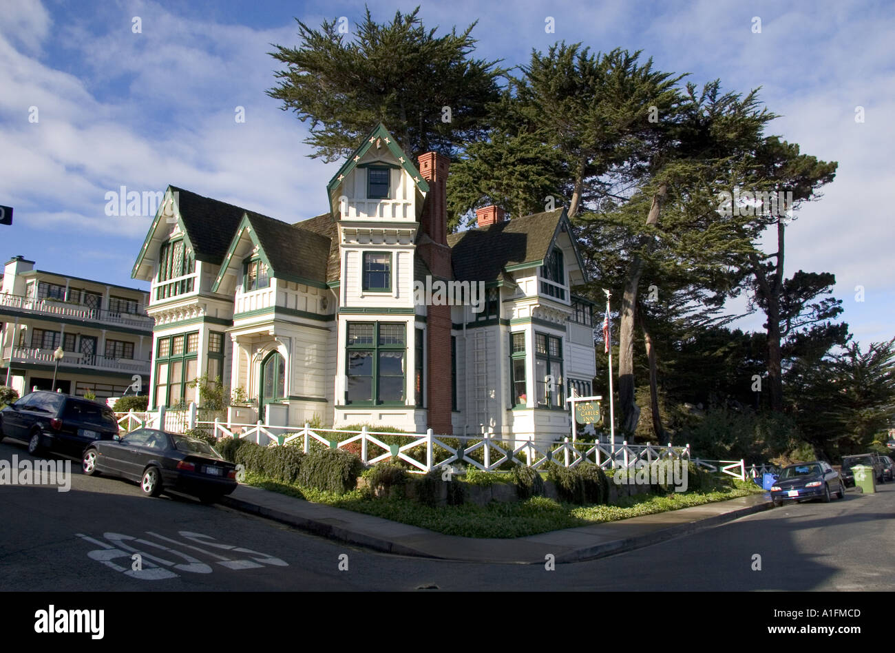 The Green Gables Inn at Monterey California Stock Photo - Alamy
