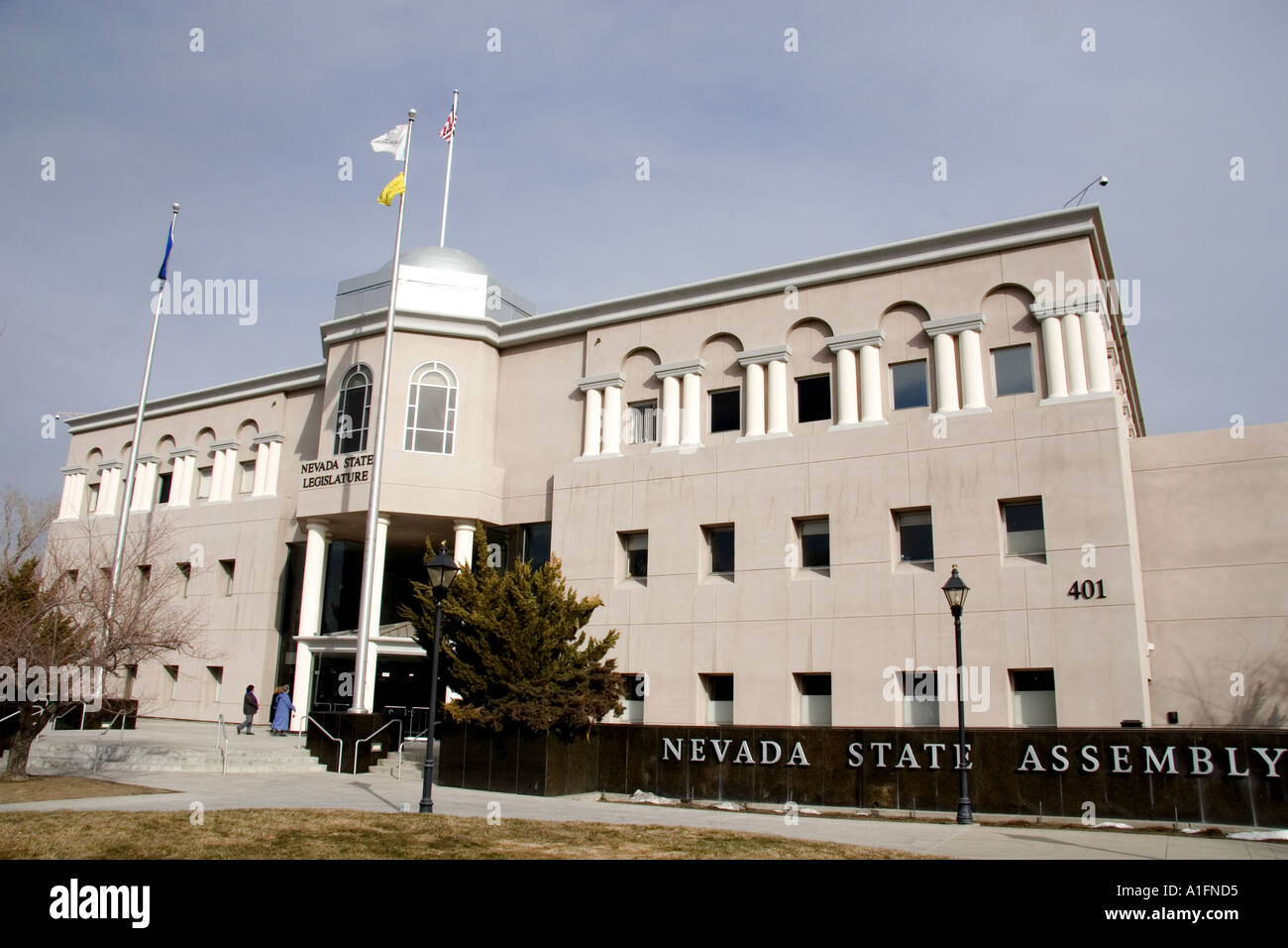Nevada State Legislature and Assembly building in Carson City Nevada ...