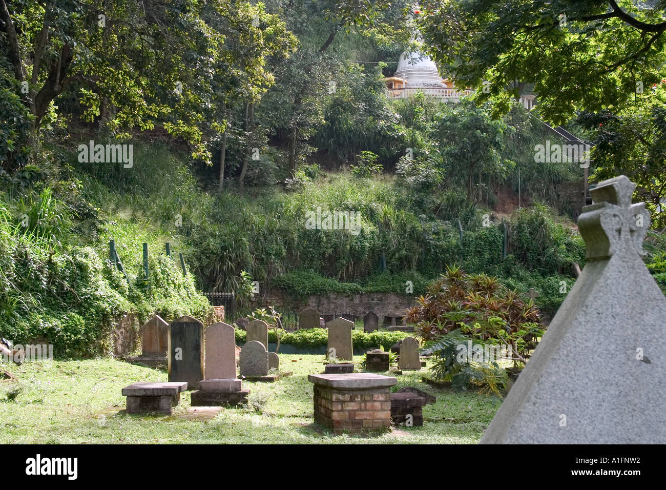 British garrison cemetery kandy hi-res stock photography and images - Alamy