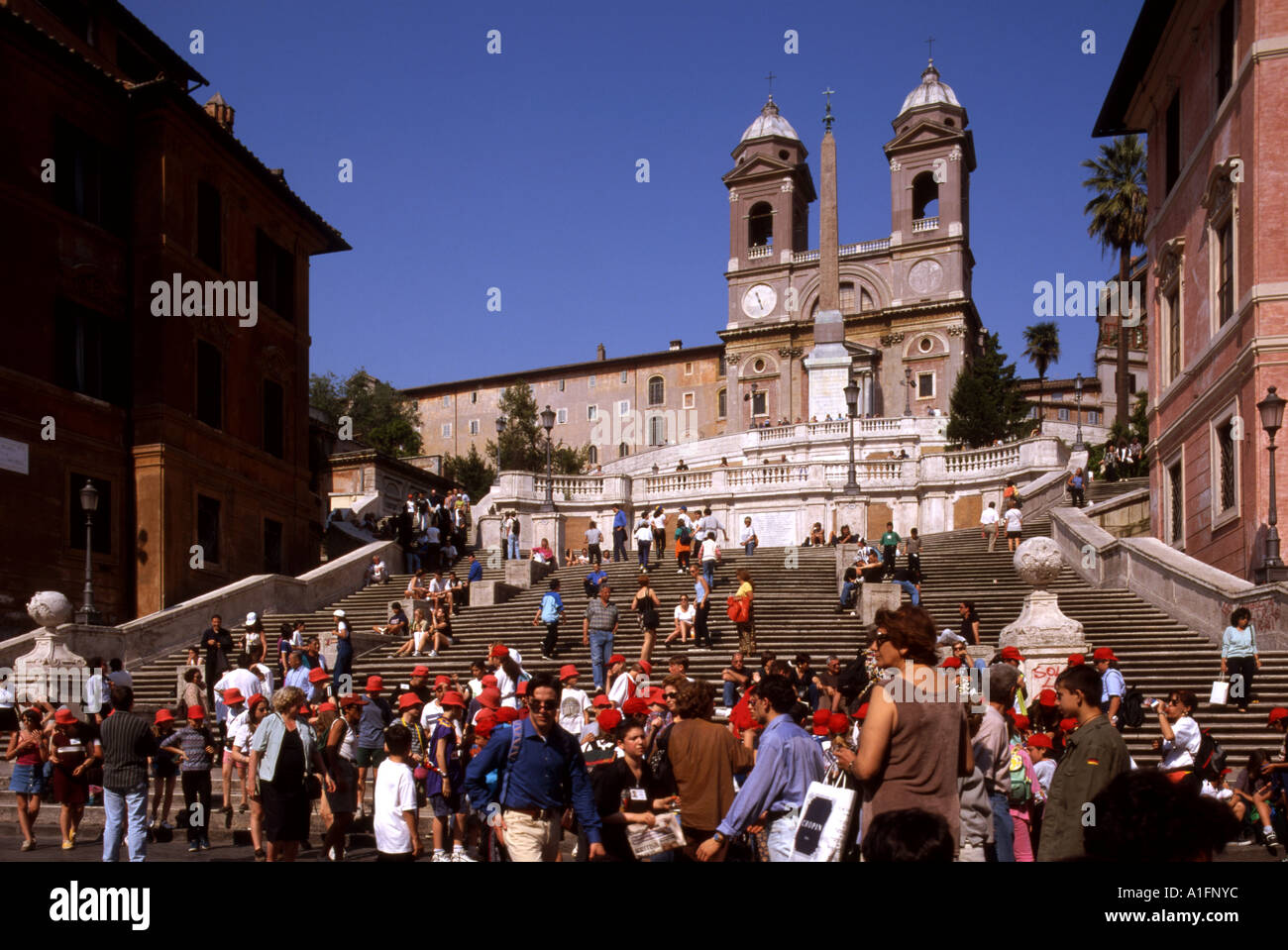 The Spanish Steps Rome Italy Stock Photo - Alamy