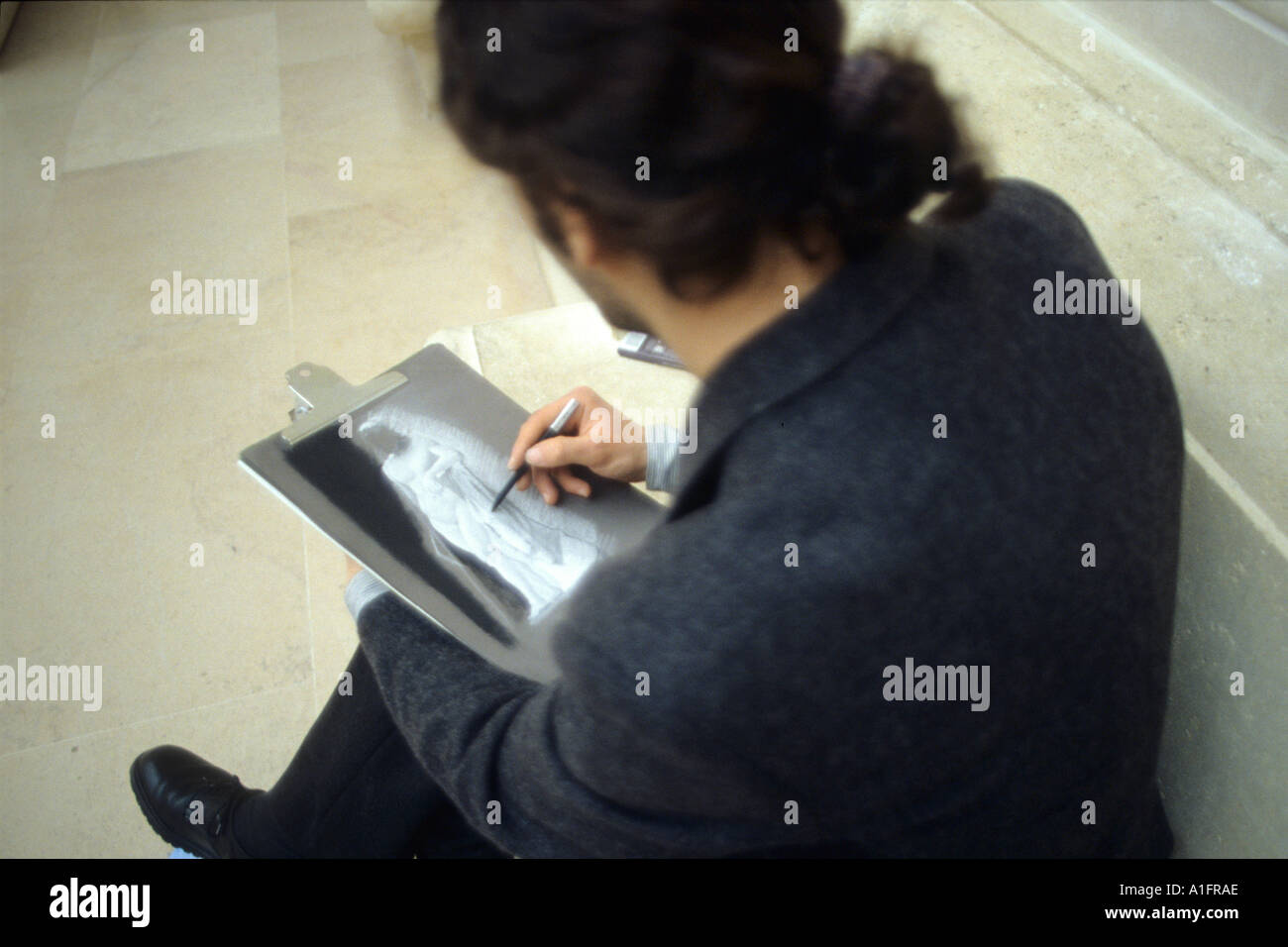 France Paris Louvre Stock Photo - Alamy