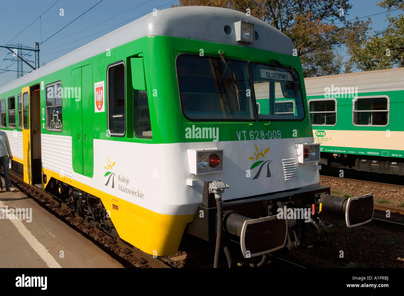 Vt628 009 polish railways train hi-res stock photography and images - Alamy