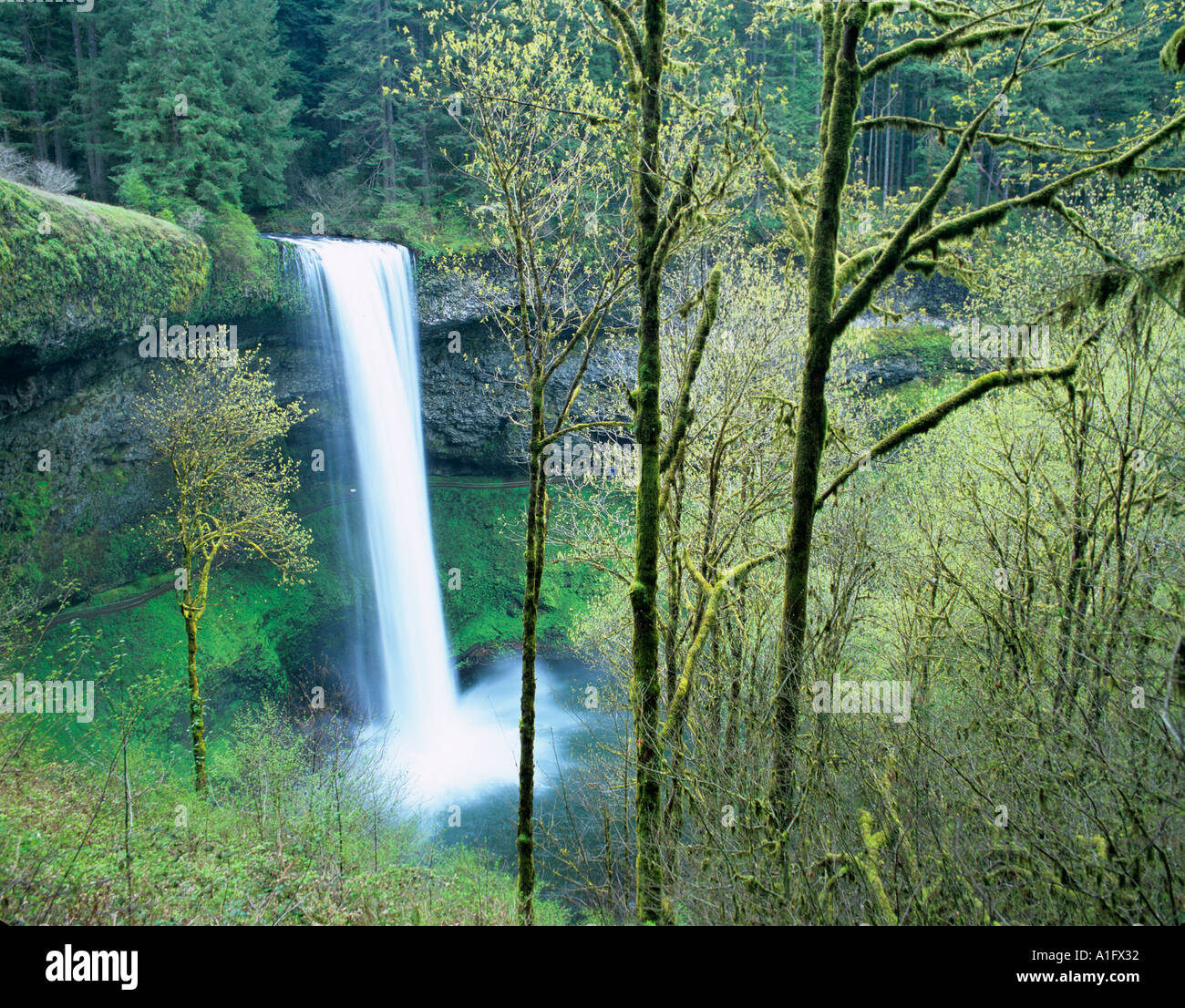 Silver waterfalls hi-res stock photography and images - Alamy