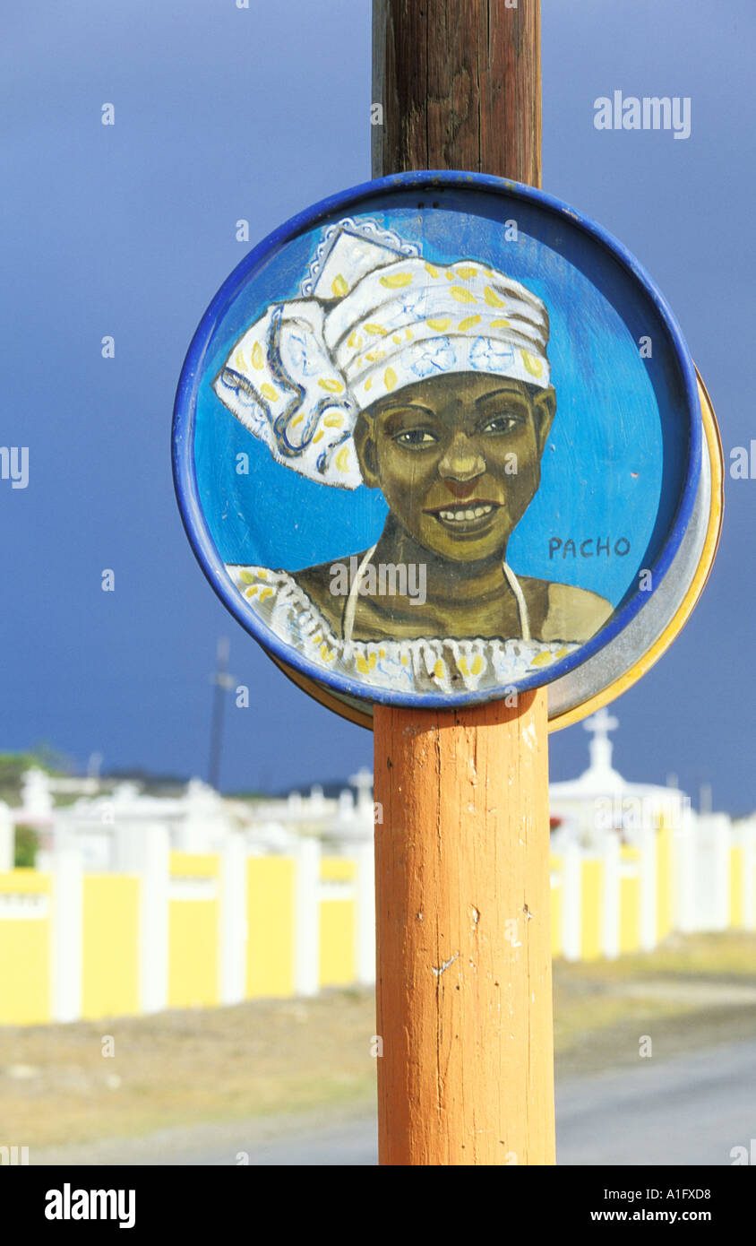 Curacao road sign hi-res stock photography and images - Alamy