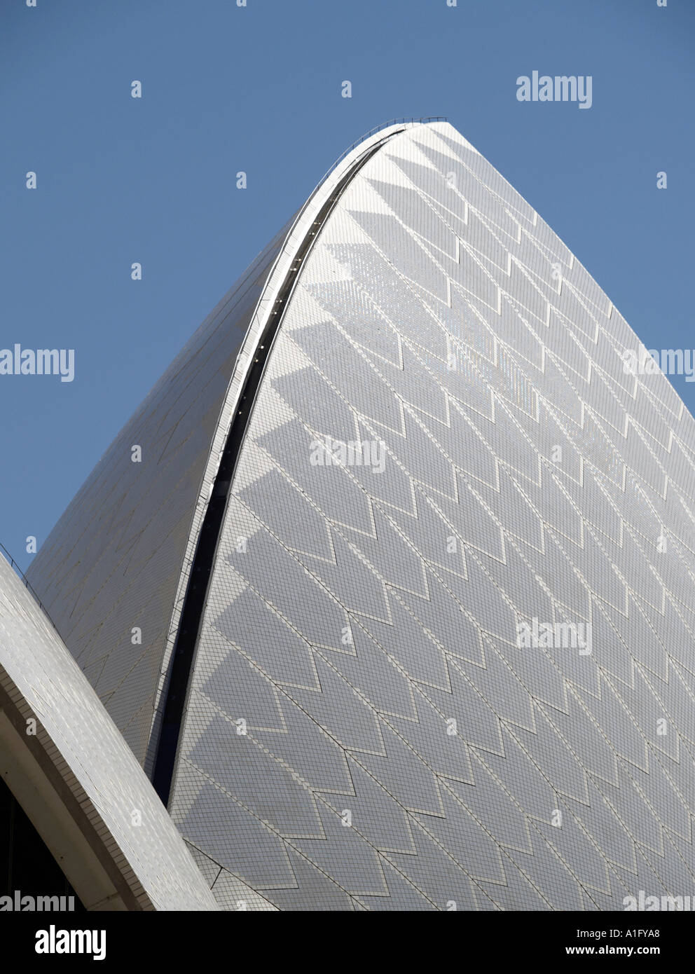 DETAIL OF PART OF THE OPERA HOUSE SYDNEY NEW SOUTH WALES AUSTRALIA ...