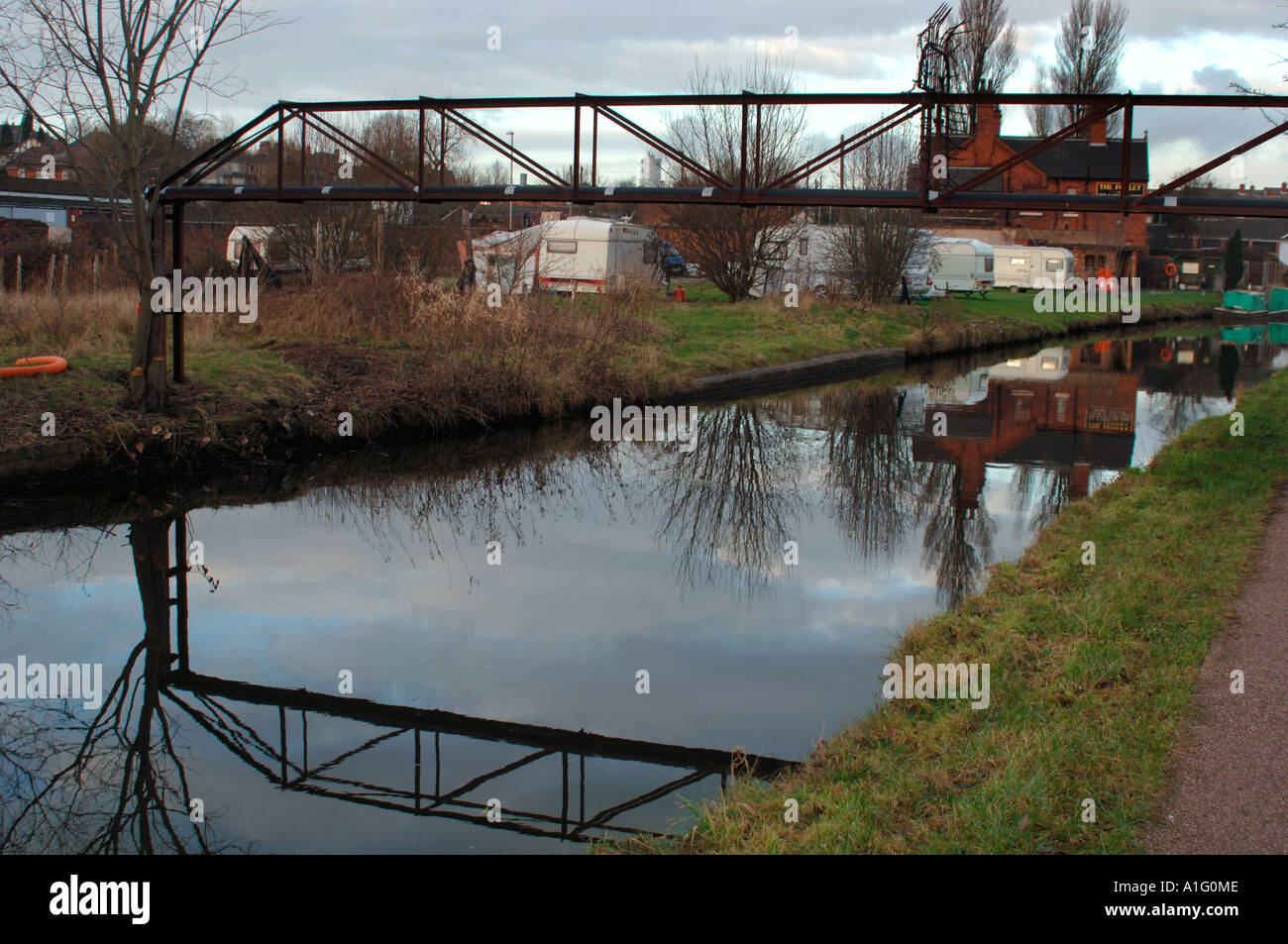 Cauldon Canal,Staffordshire England Stock Photo - Alamy