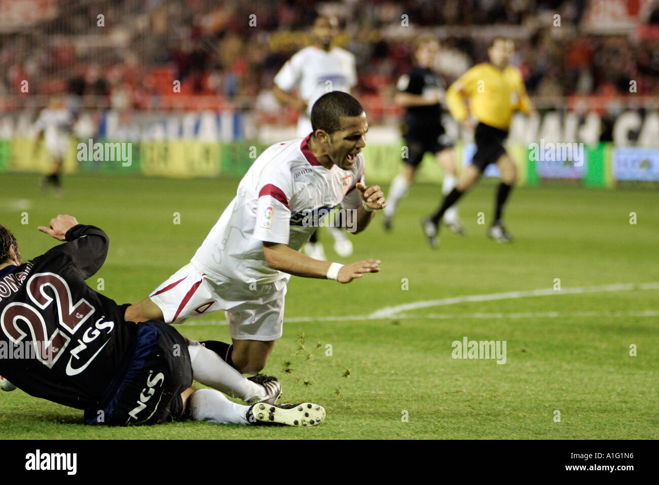 Foul in the penalty area hi-res stock photography and images - Alamy